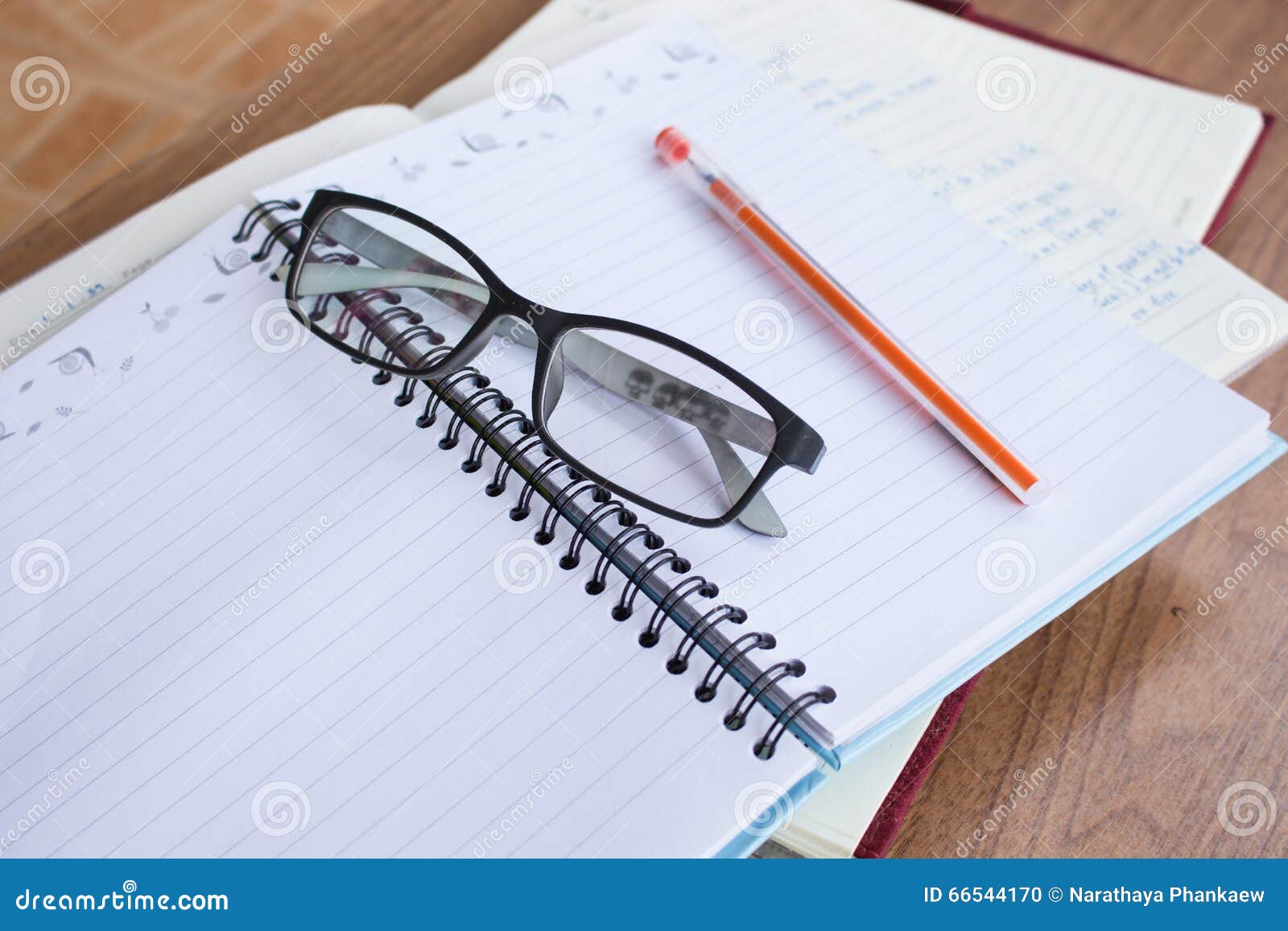 Student note book stock photo. Image of book, close, study - 66544170