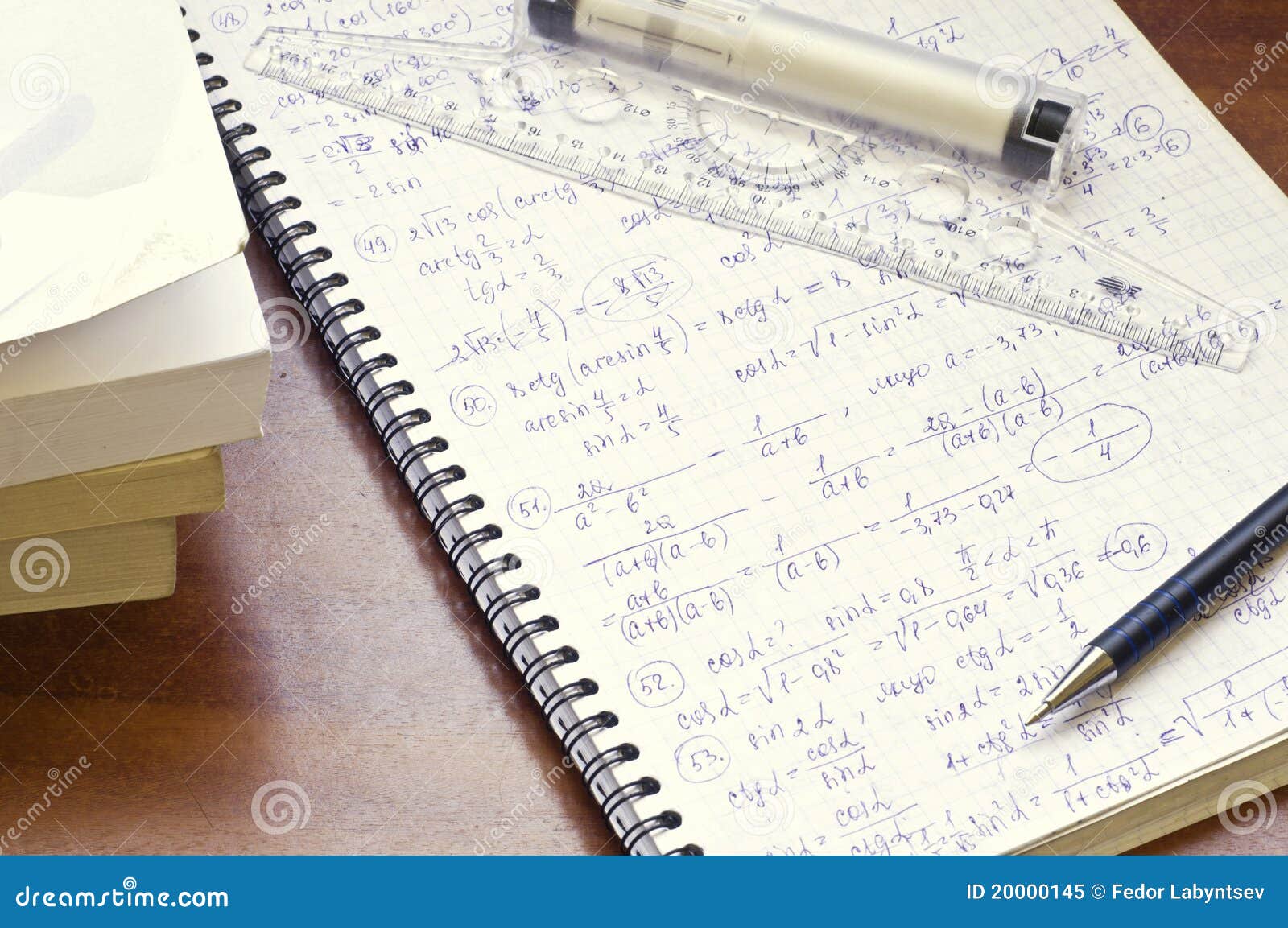 Student notes stock image. Image of lecture, designed - 20000145