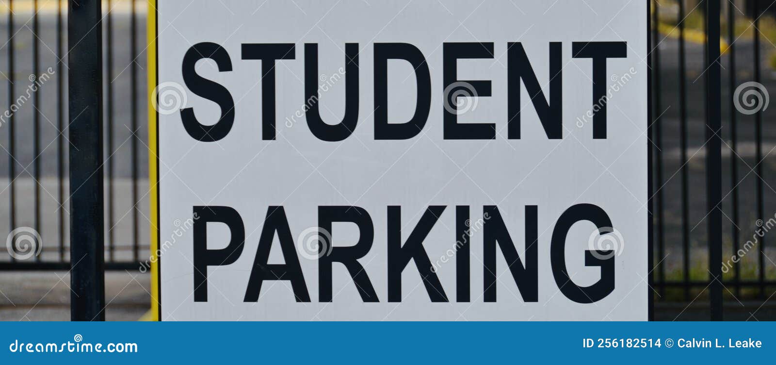 Student Parking at an Higher Education Institution Stock Photo - Image ...
