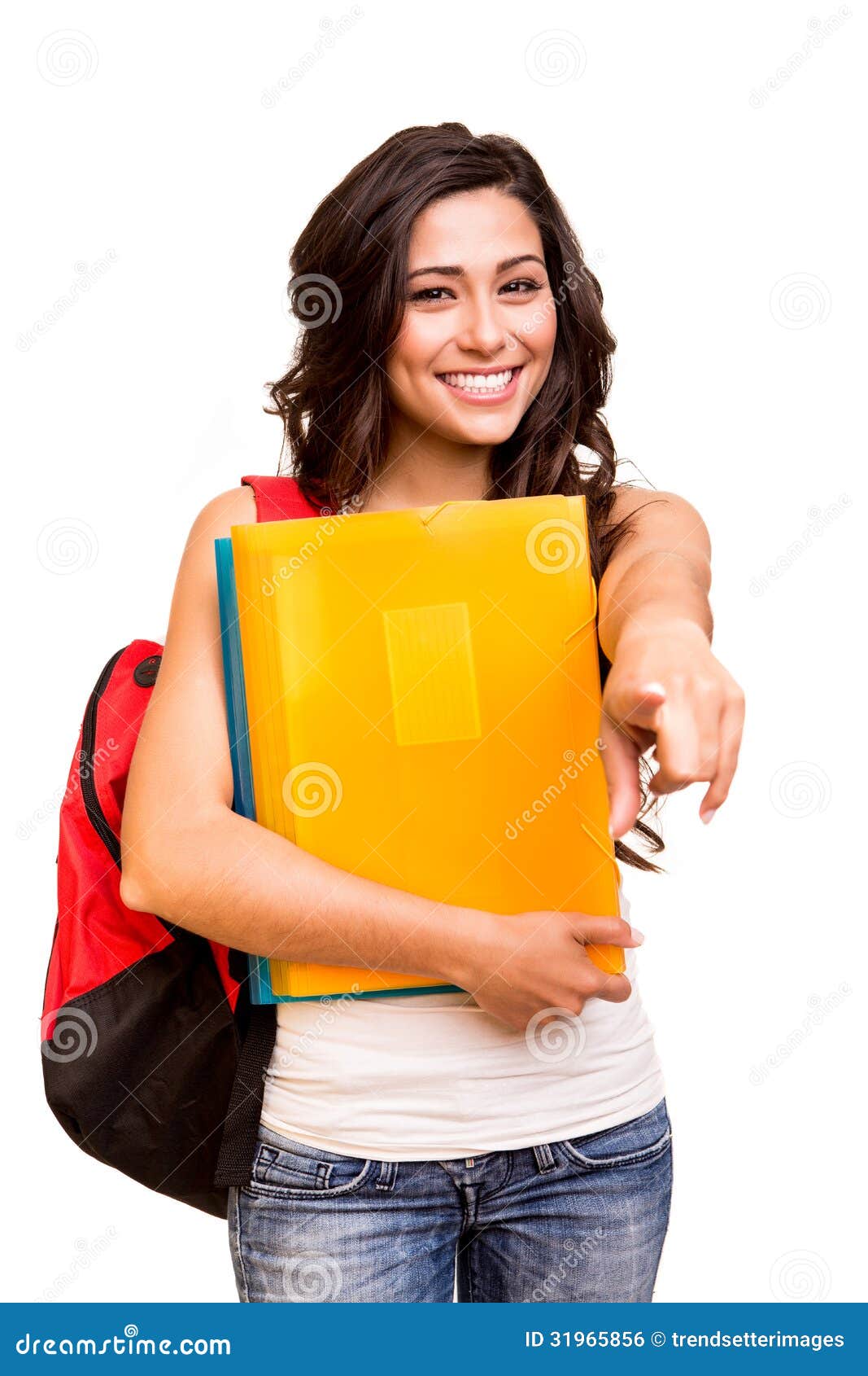 Student pointing front stock photo. Image of confident - 31965856