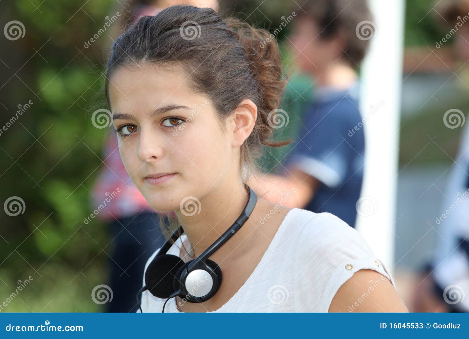 Student portrait stock image. Image of young, youth, caucasian - 16045533