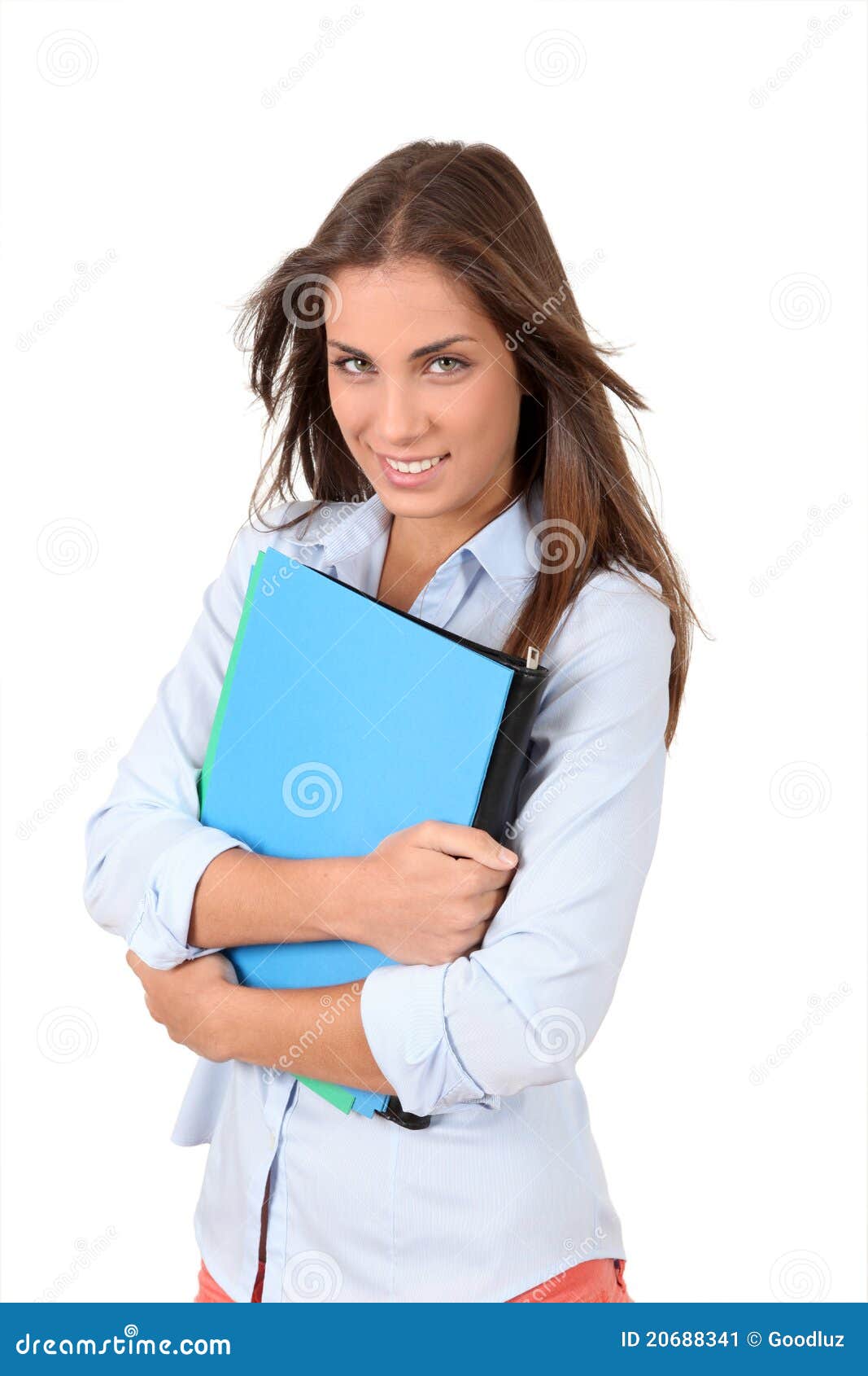 Student portrait stock image. Image of college, hair - 20688341