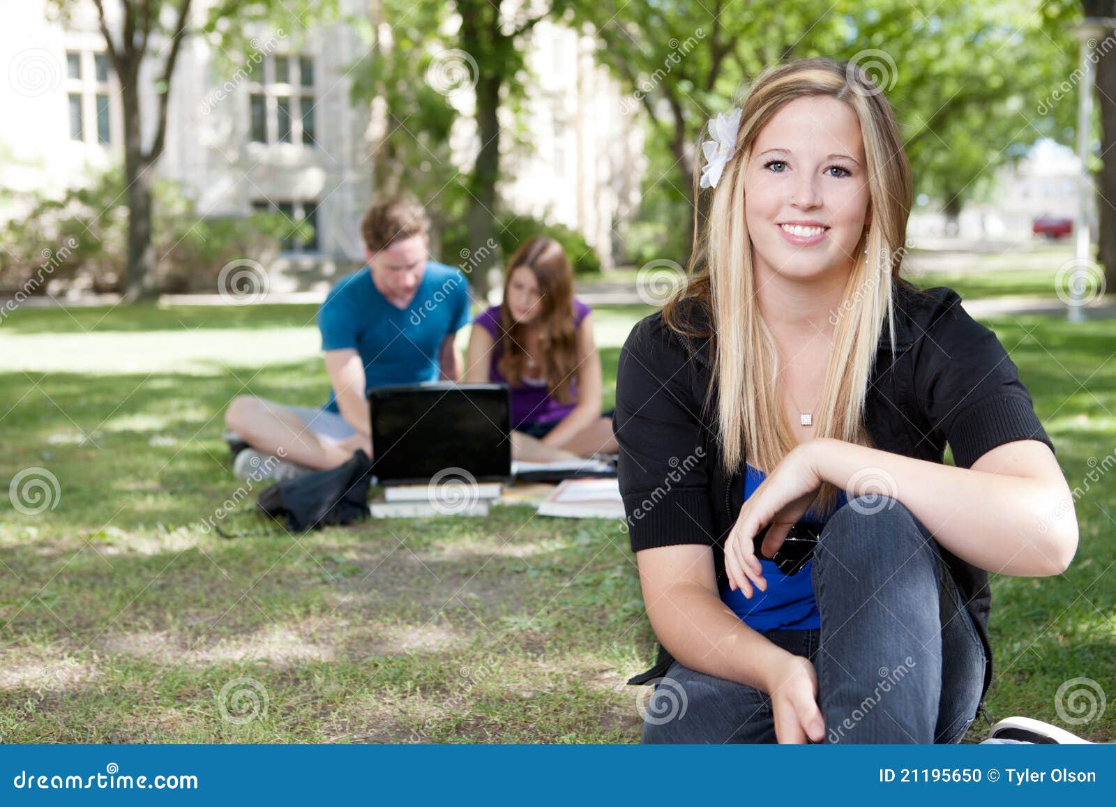 Student Portrait stock photo. Image of group, friendship - 21195650
