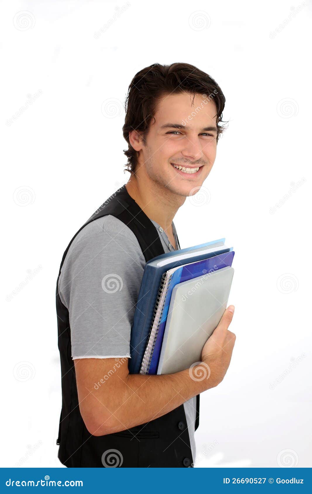 Student portrait stock image. Image of internship, cheerful - 26690527
