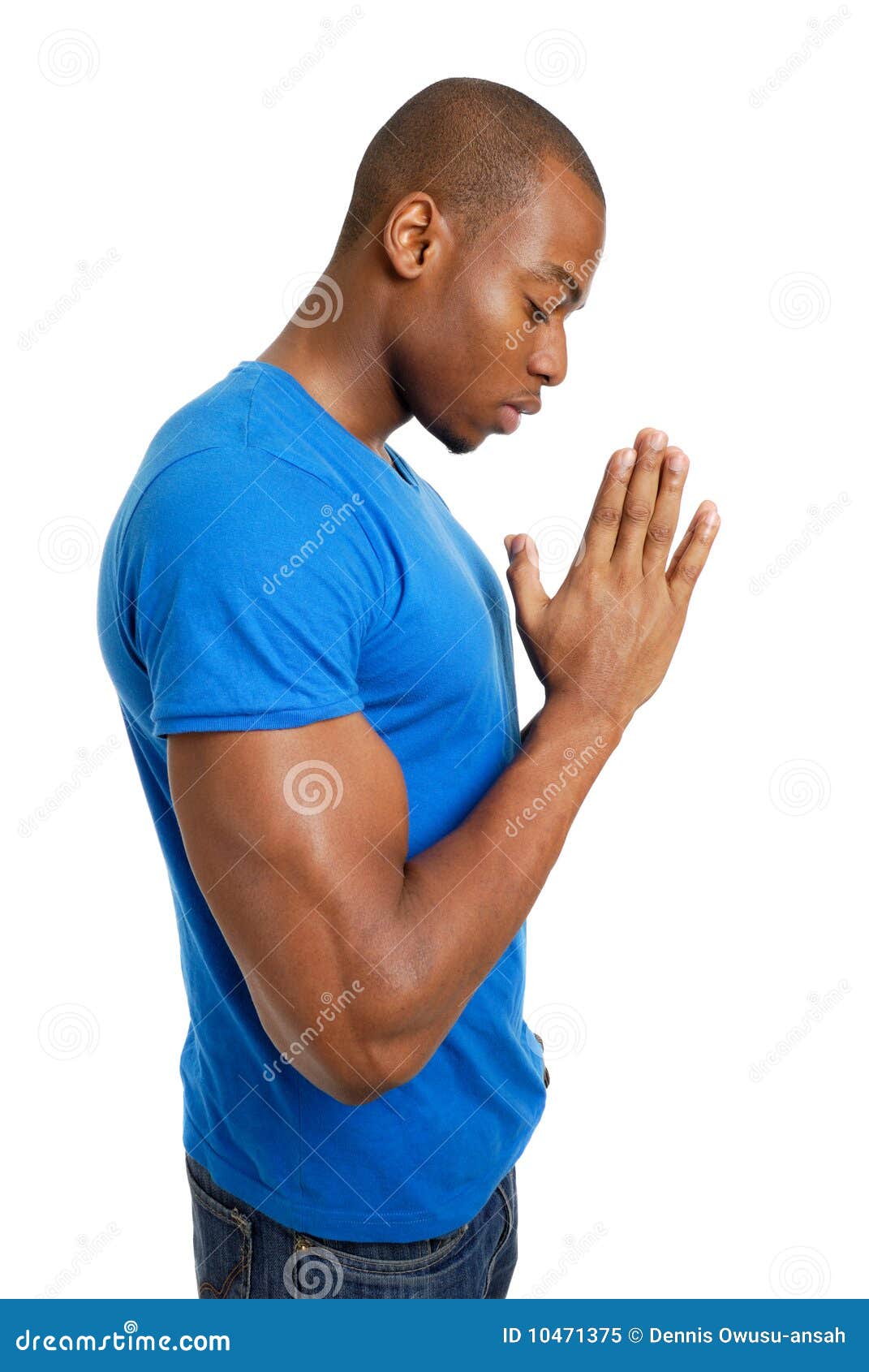 Student praying stock image. Image of christianity, confident - 10471375