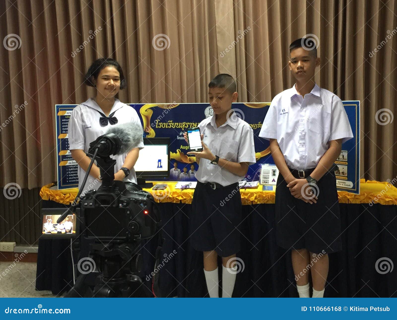 Student Present Computer Project,stem Education Editorial Stock Photo ...