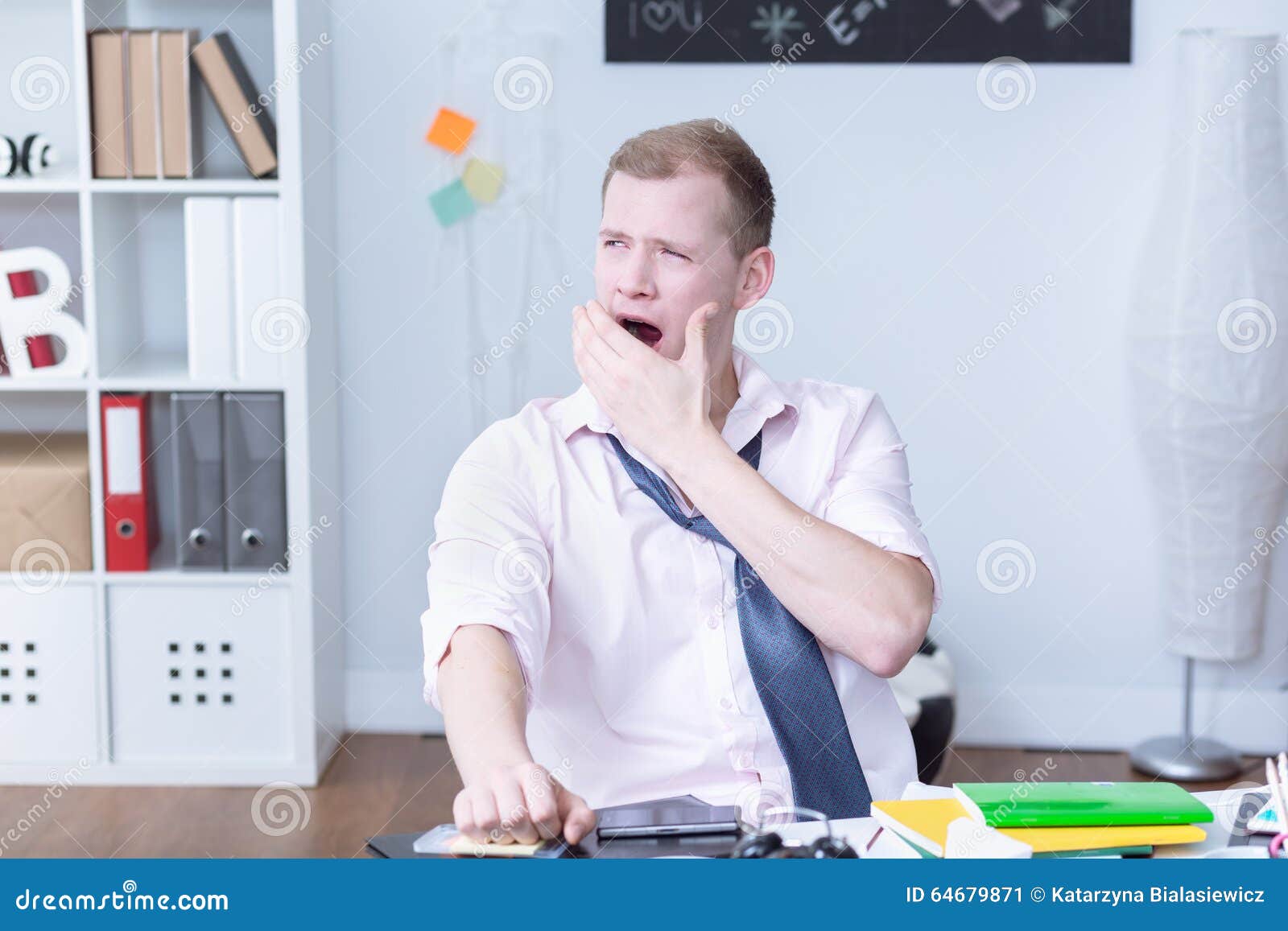 Student Pulling an All-nighter Stock Image - Image of education ...