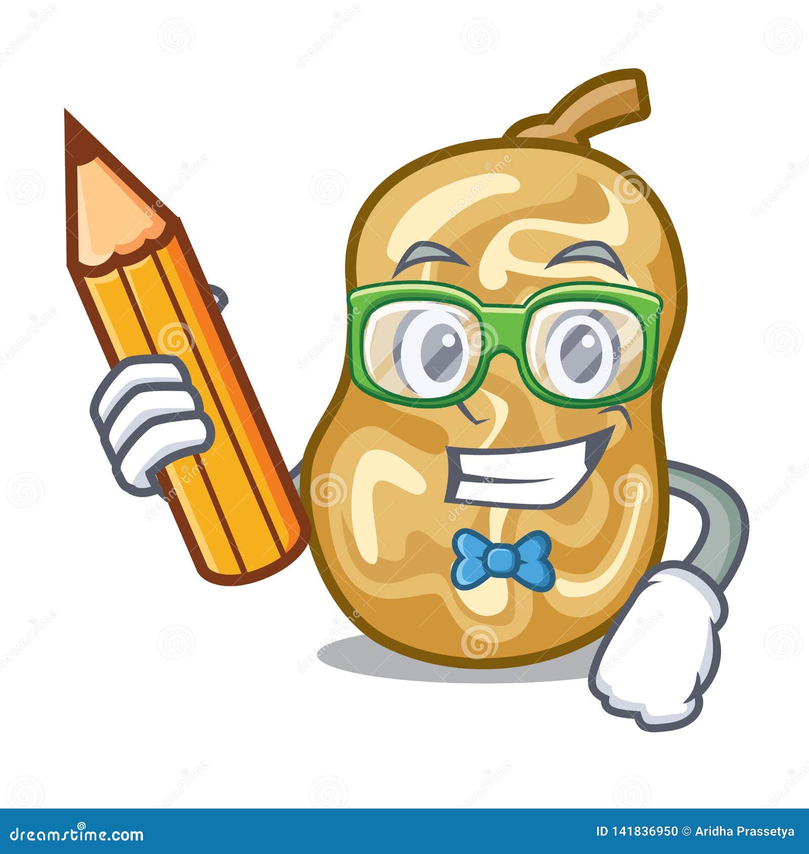 Student Raisins Isolated with in the Mascot Stock Vector - Illustration ...