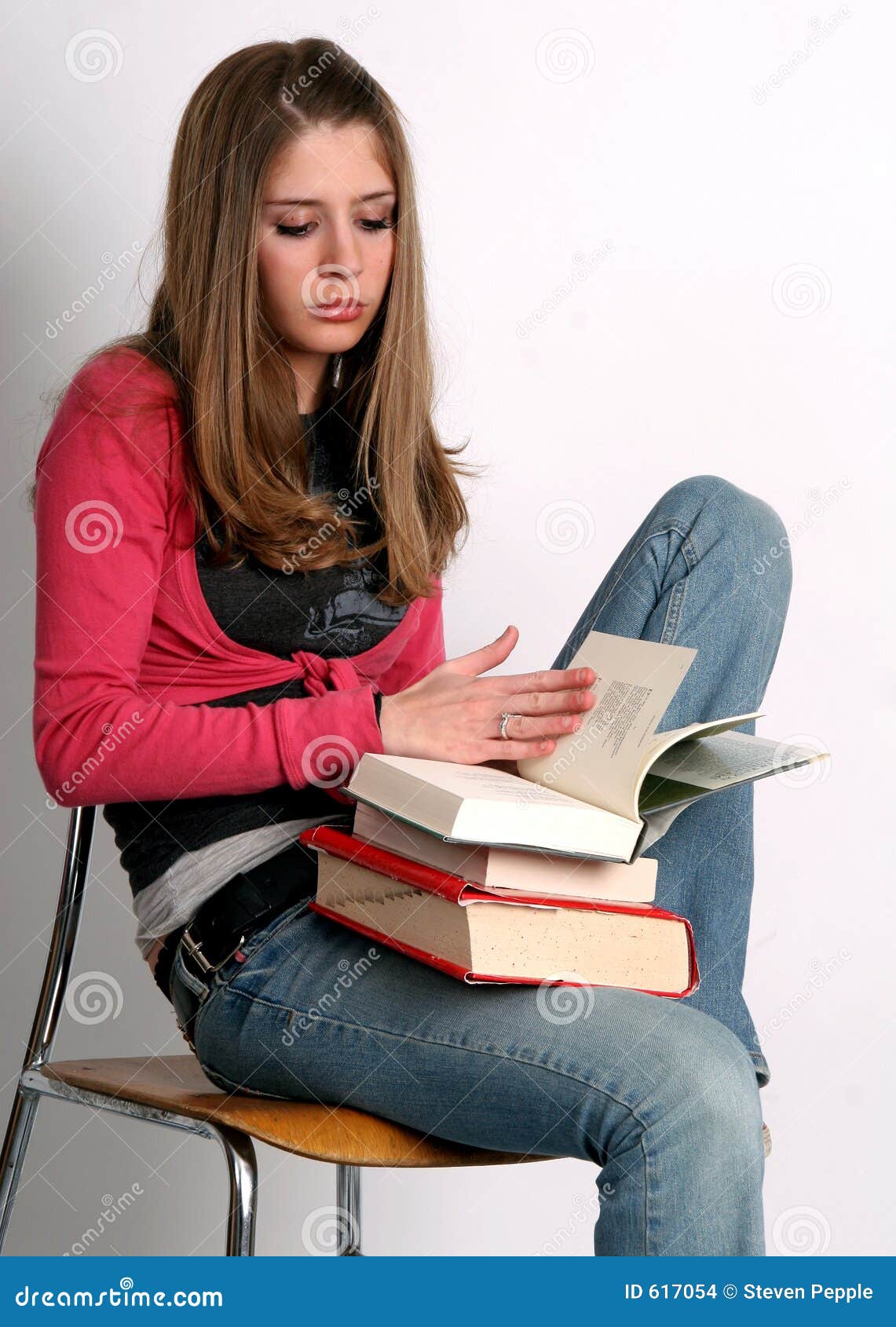 Student reading stock photo. Image of studying, cram, reader - 617054