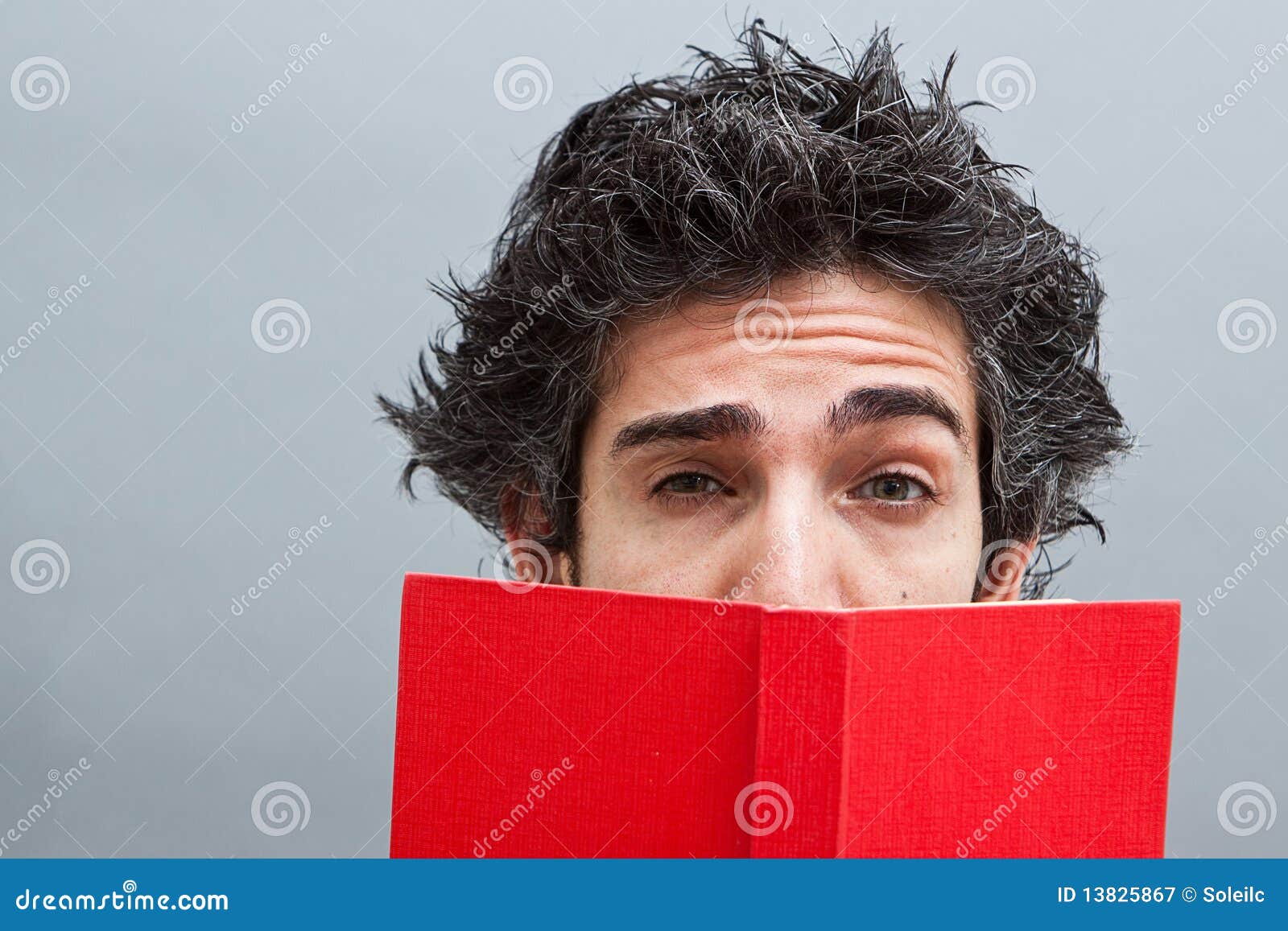 Student Reading a Suspense Novel Stock Image - Image of intellectual ...
