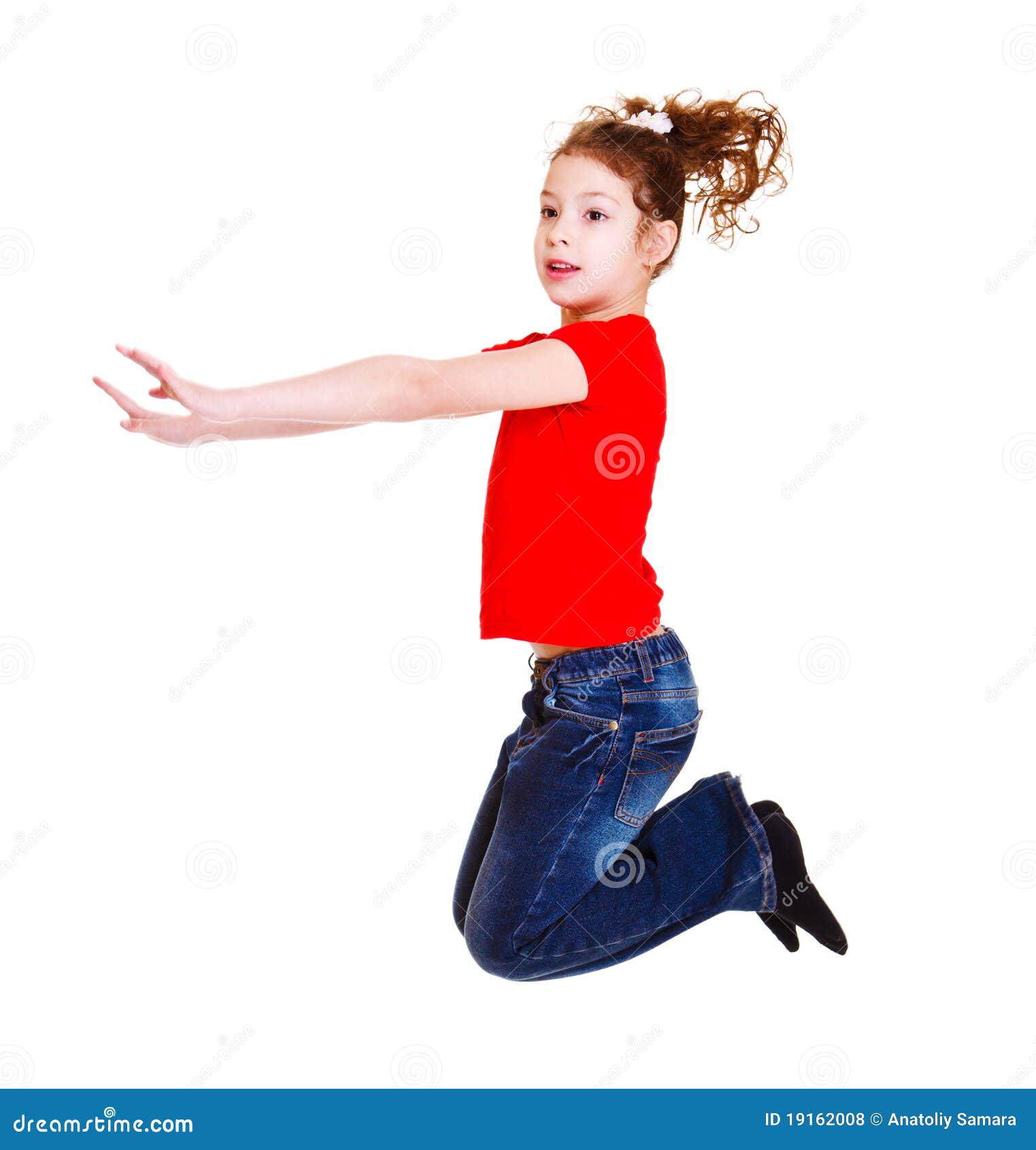 Student in red jumping stock photo. Image of human, energy - 19162008