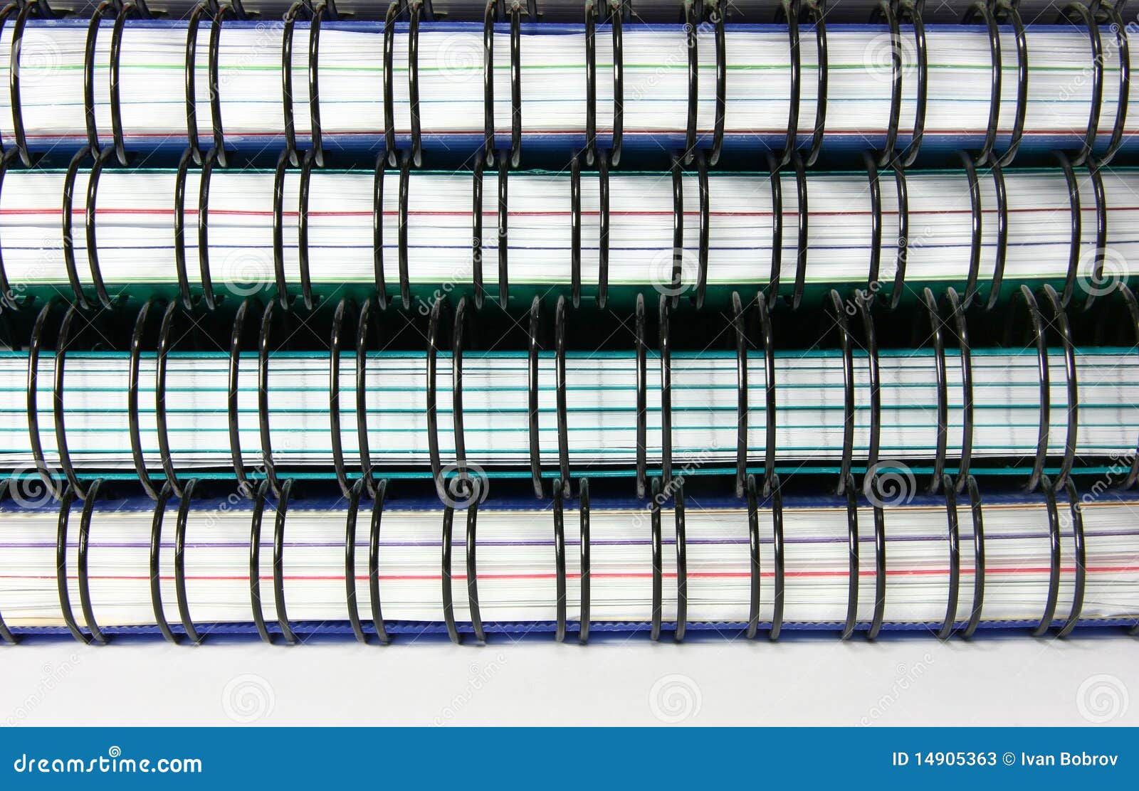 Student`s copy-books stock image. Image of copy, stationary - 14905363