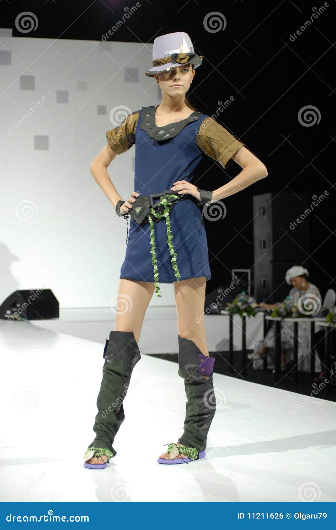 Student s fashion parade editorial photo. Image of artist - 11211626