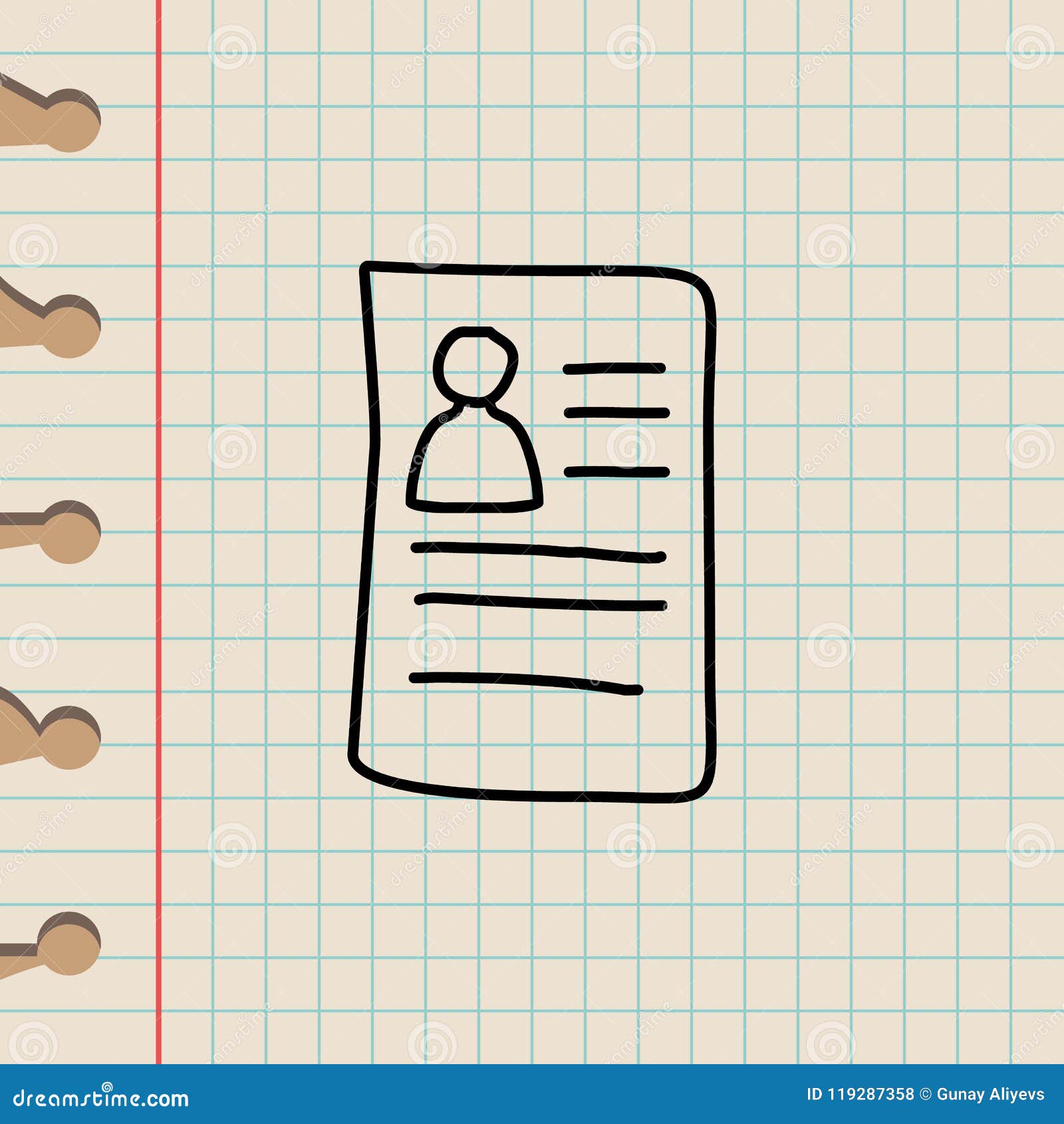 Student S Questionnaire Sketch Icon. Element of Education Icon for ...