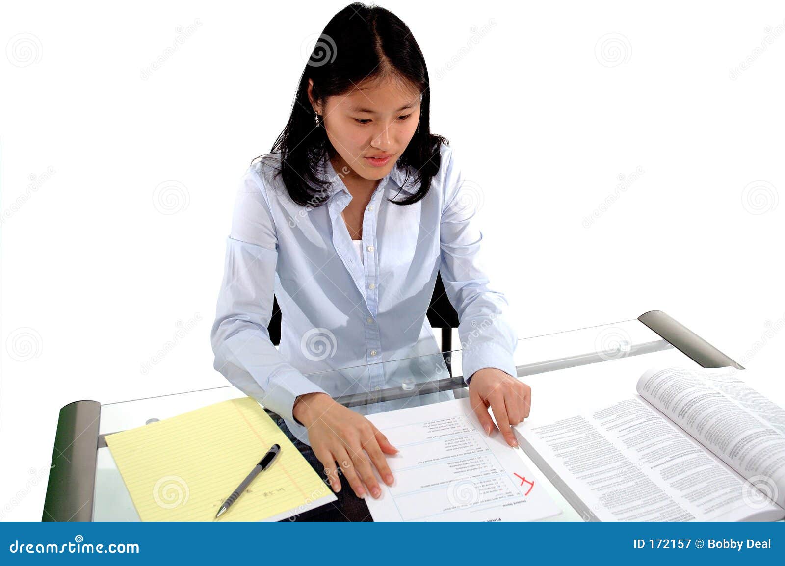 Student SHock stock image. Image of person, study, girl - 172157