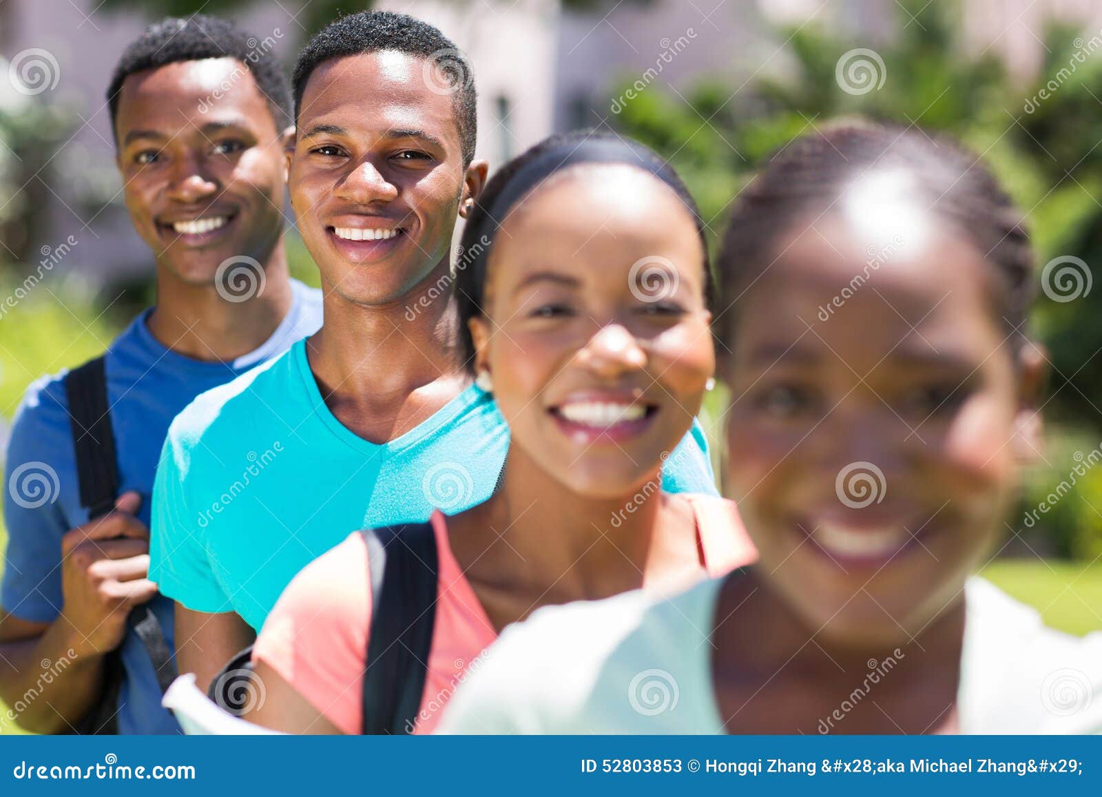 Student standing in a row stock image. Image of african - 52803853