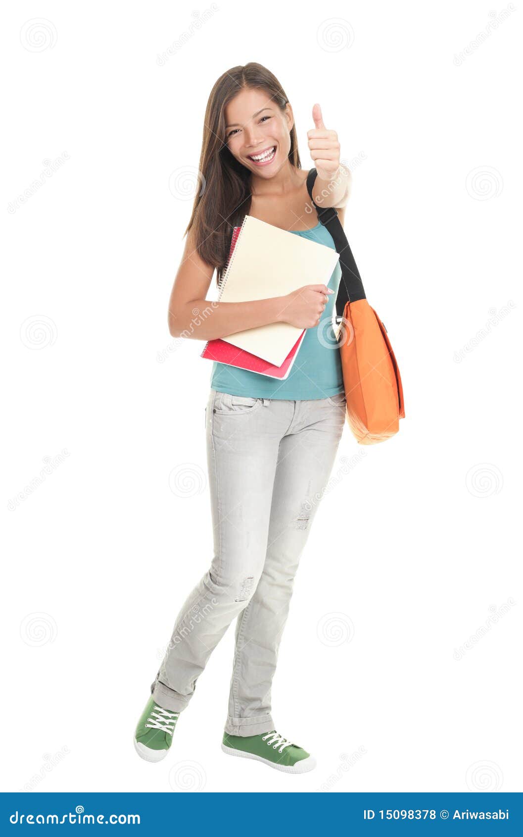 Student standing success stock photo. Image of asian - 15098378