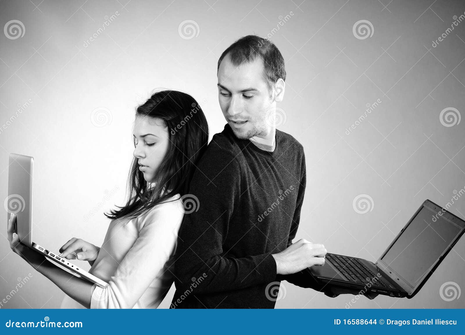 Student Stealing Information Stock Photo - Image of woman, searching ...