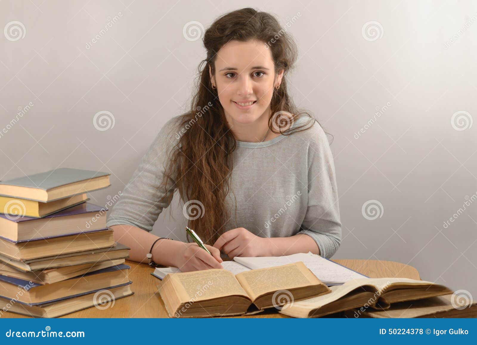 A student study history stock photo. Image of human, paperwork - 50224378