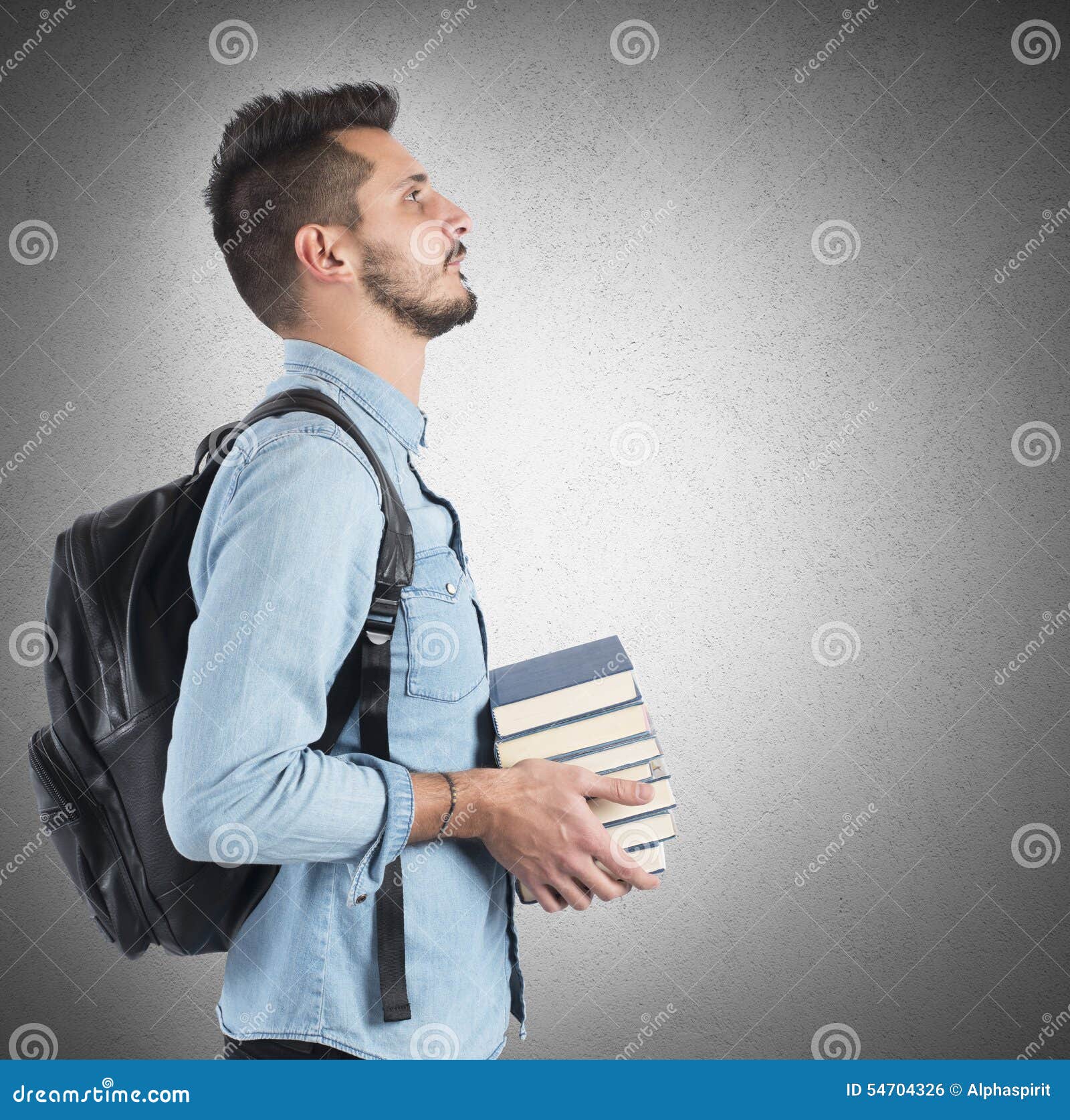 Student Studying To Achieve Objectives Stock Photo - Image of education ...