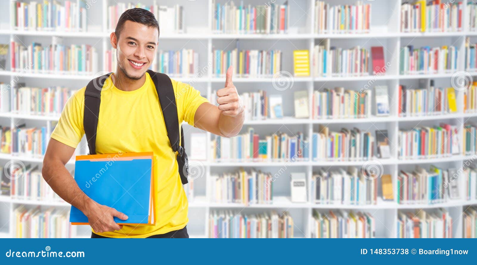 Student Success Successful Thumbs Up Banner Copyspace Copy Space ...