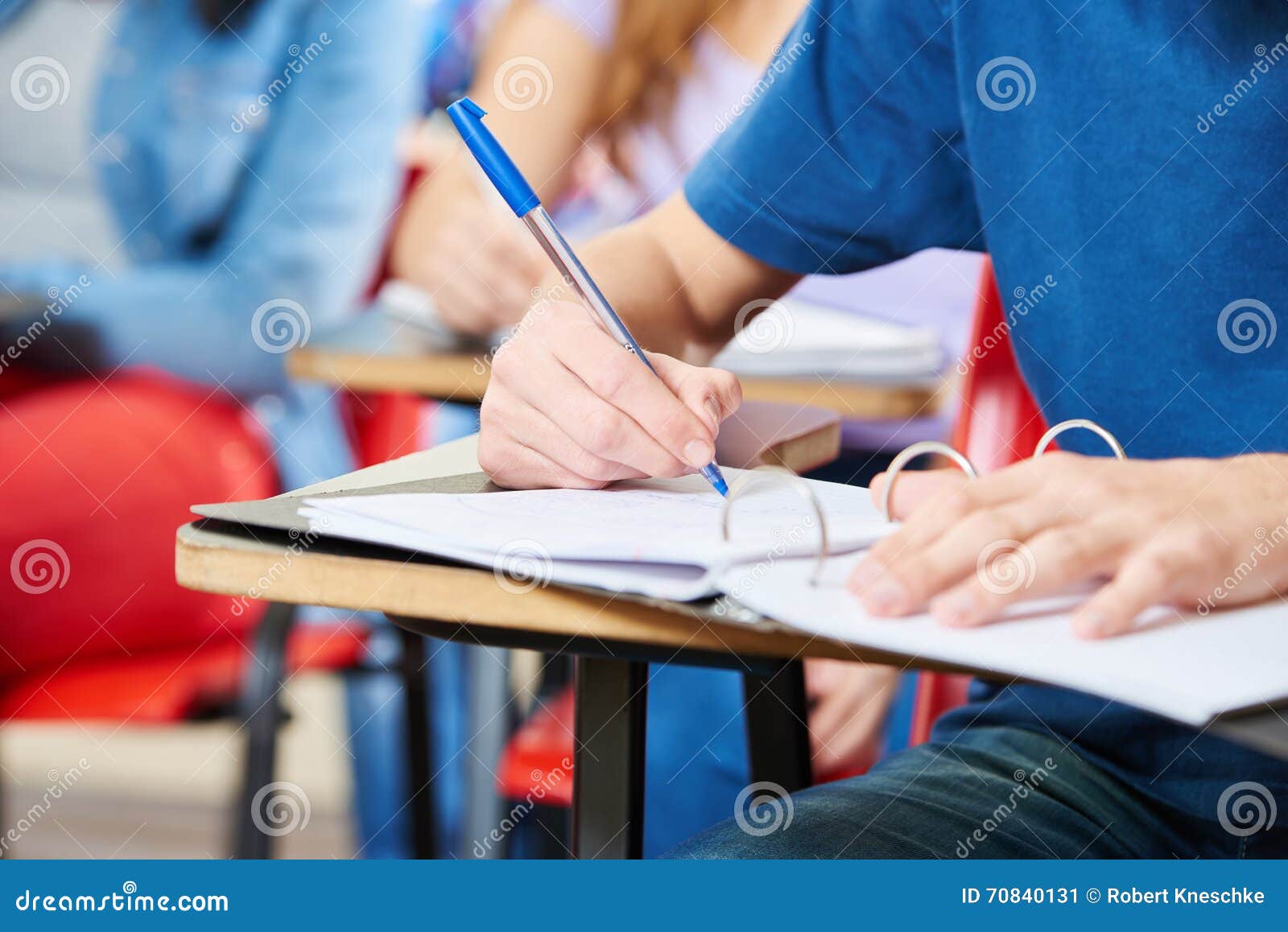 Student taking notes stock image. Image of training, high - 70840131