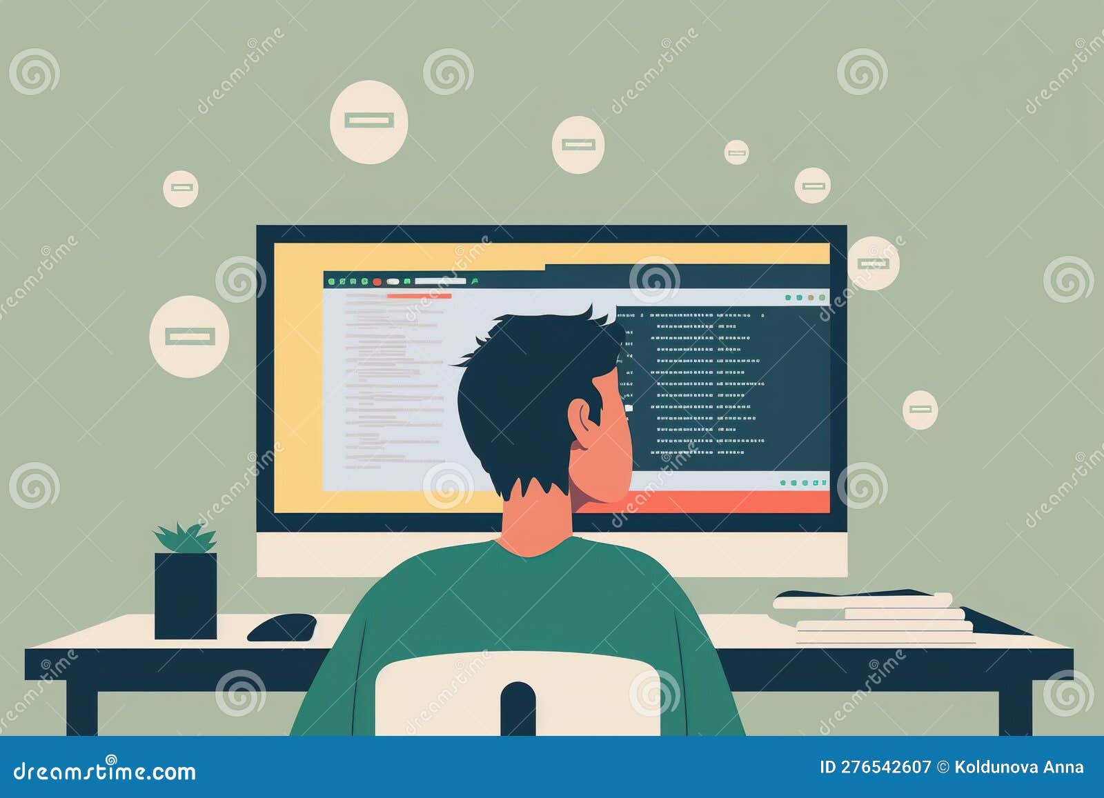 Remotelearning Cartoons, Illustrations & Vector Stock Images - 18 ...