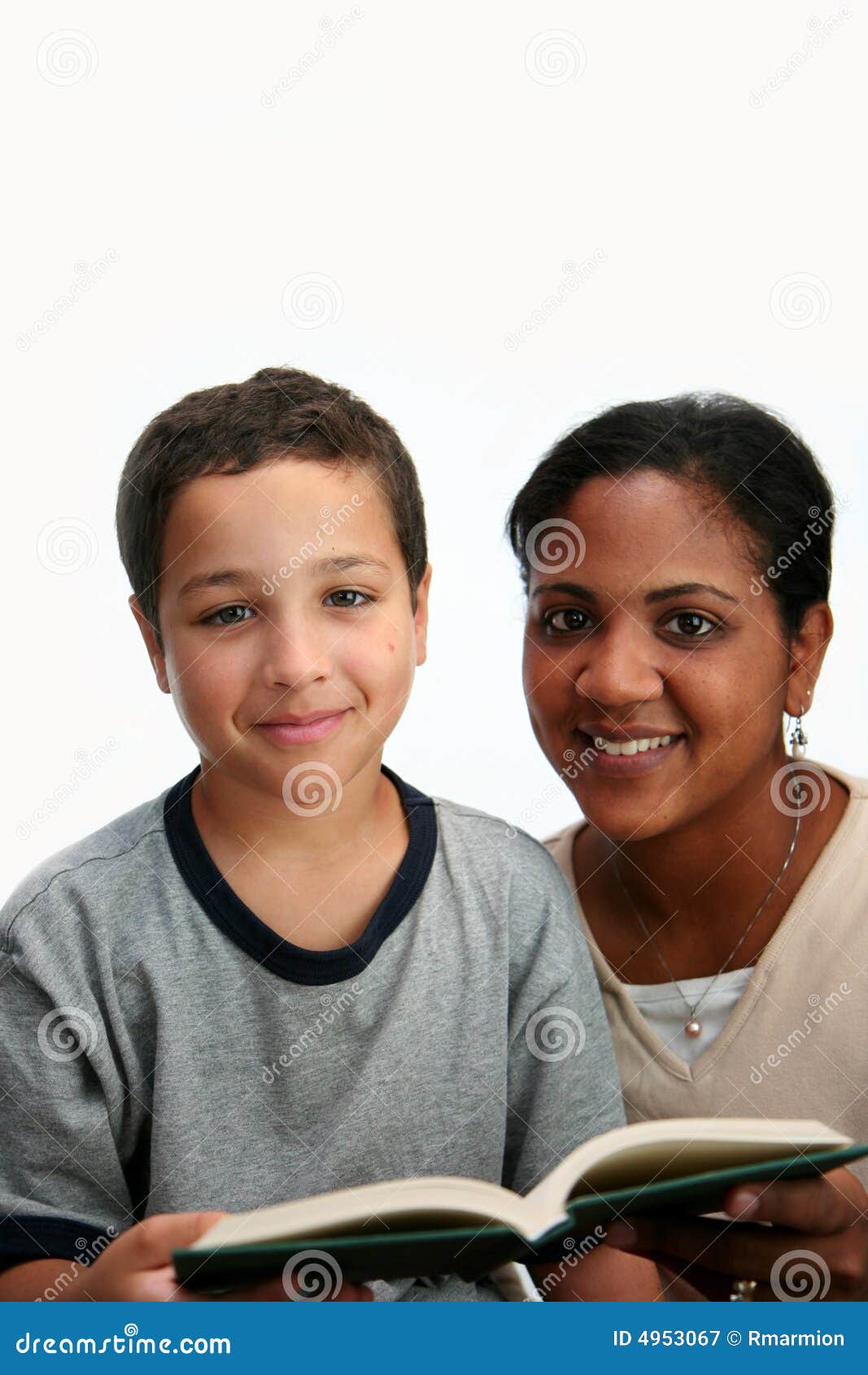 Student and Teacher stock image. Image of reading, caucasian - 4953067