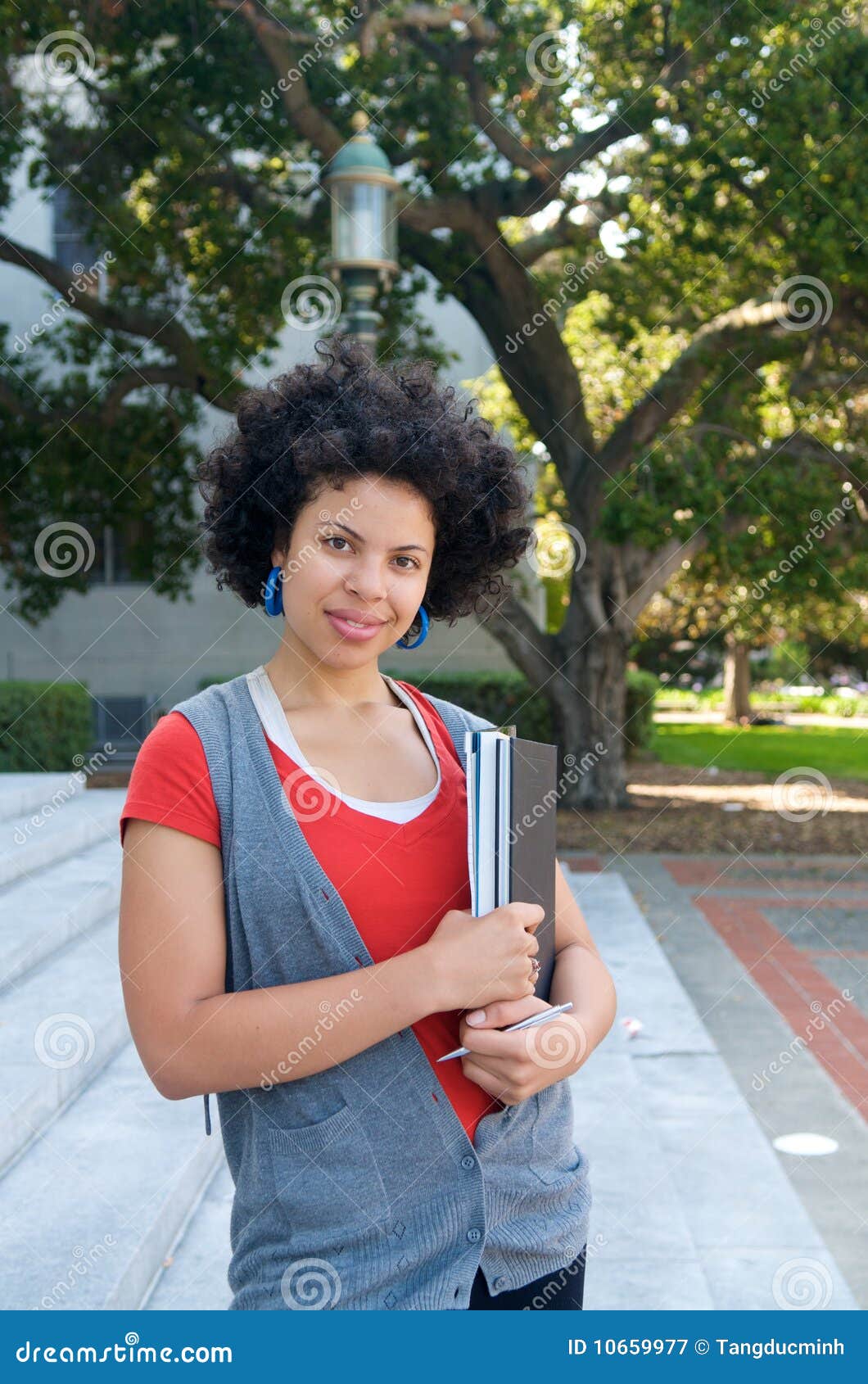 Student with Text book stock image. Image of studying - 10659977