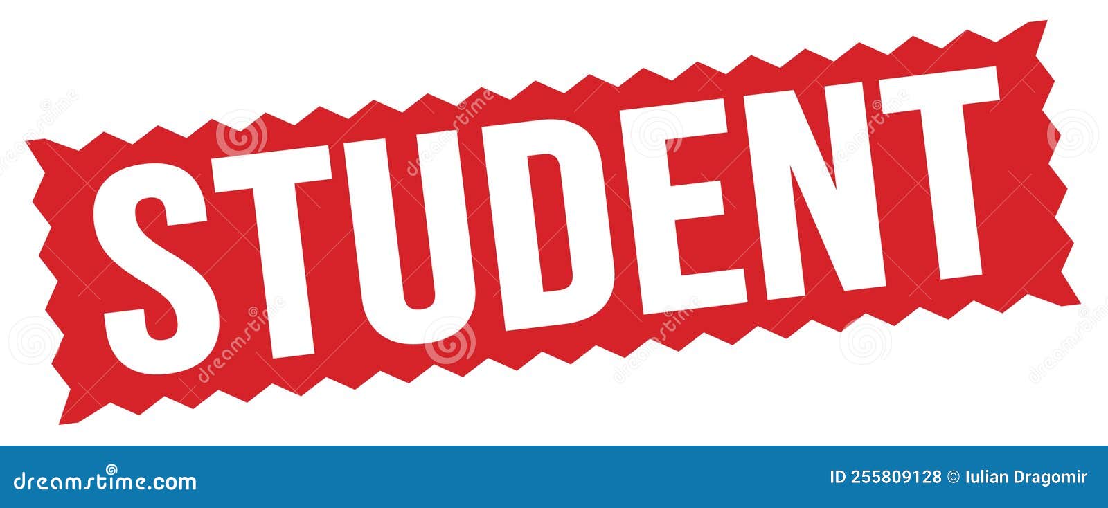 STUDENT Text Written on Red Stamp Sign Stock Illustration ...