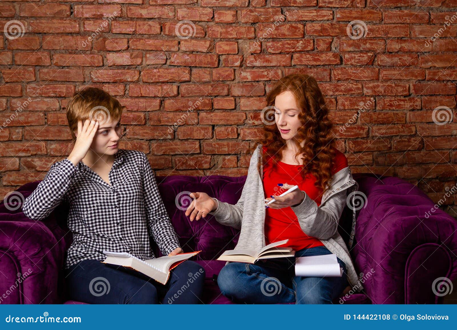 Student Thinking about Tasks and Homework Stock Photo - Image of book ...