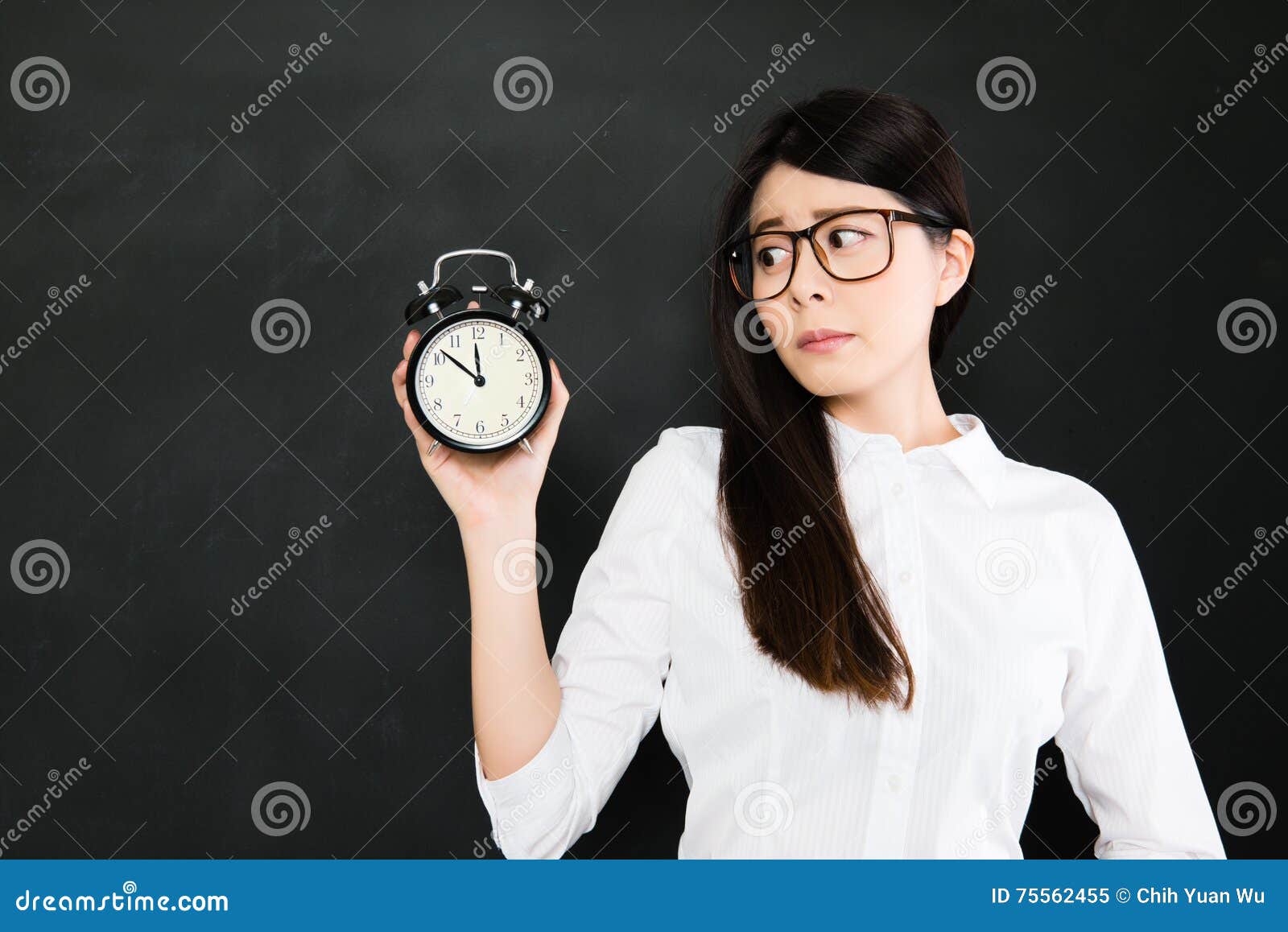 A Student To Be on Time is Basic for School Stock Image - Image of ...
