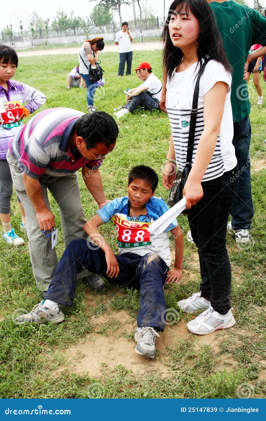 Student Track and Field Games Editorial Stock Image - Image of ...
