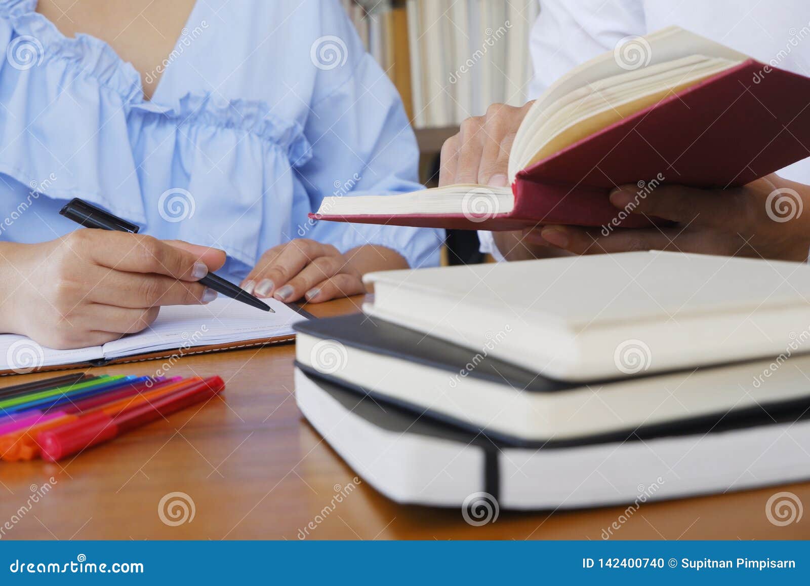 Student Tutoring Teaching Learning Education Concept Stock Photo ...