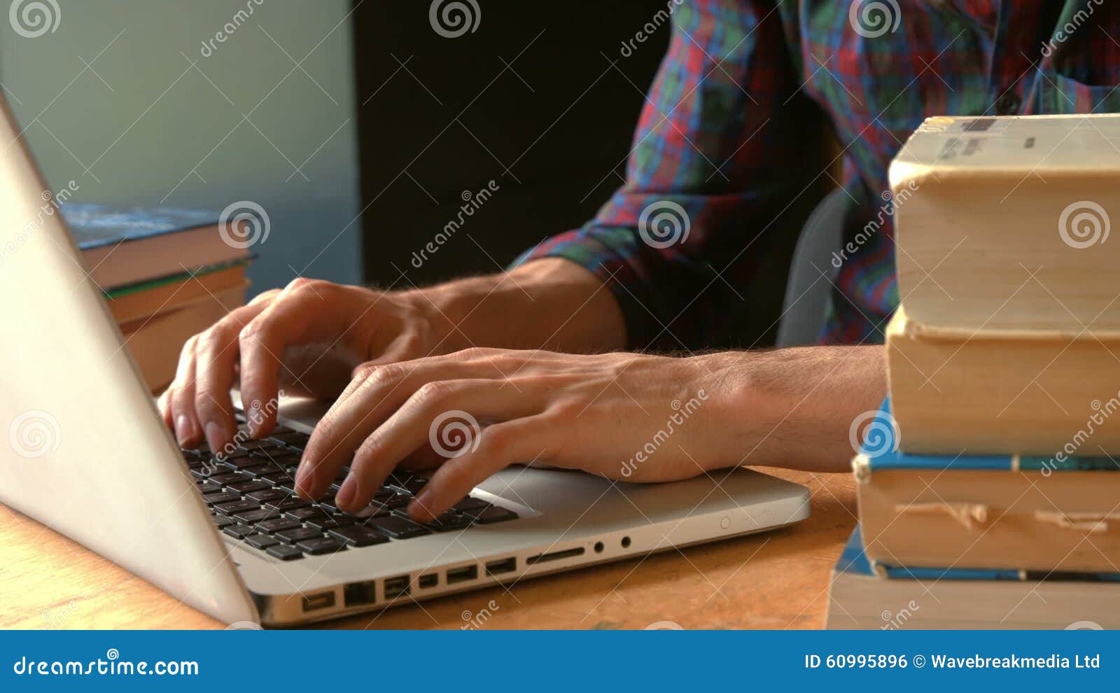 Student Typing Away on a Laptop Stock Footage - Video of laptop, high ...