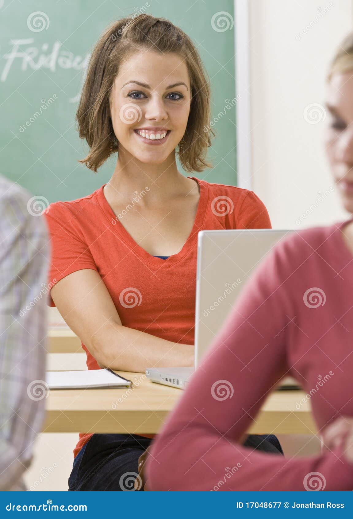 Student typing on laptop stock image. Image of student - 17048677