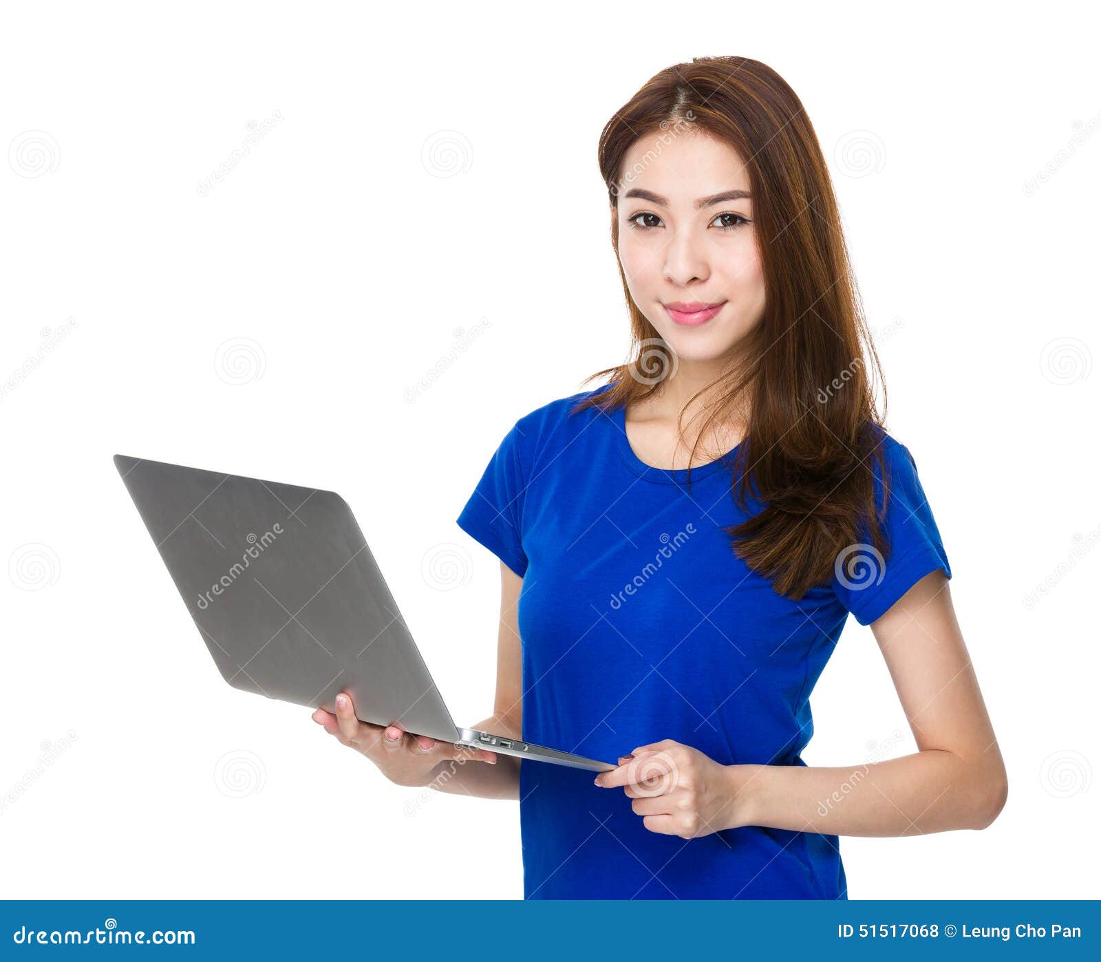 Student Using the Notebook Computer Stock Photo - Image of pretty ...