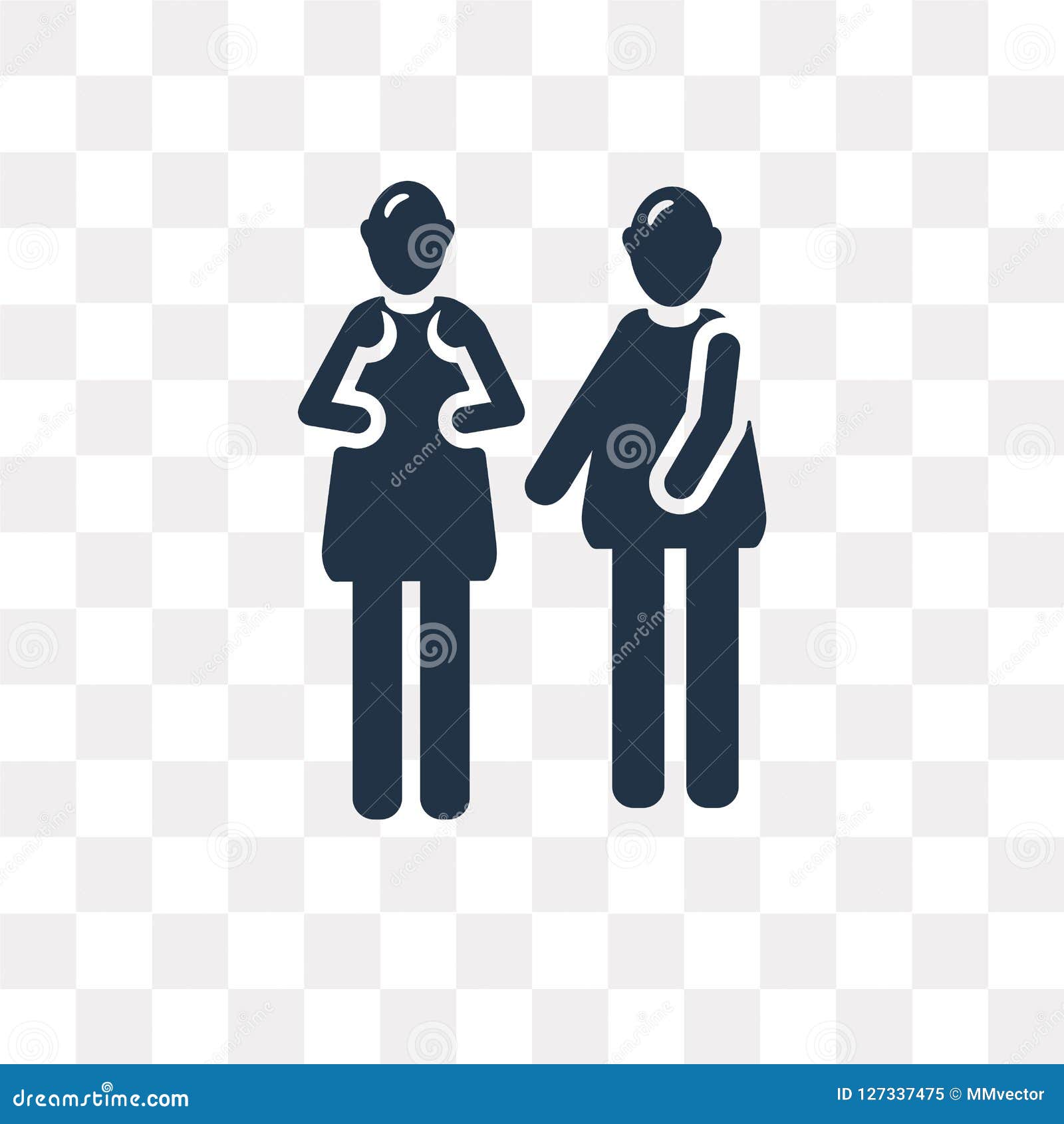 Student Vector Icon Isolated on Transparent Background, Student Stock ...