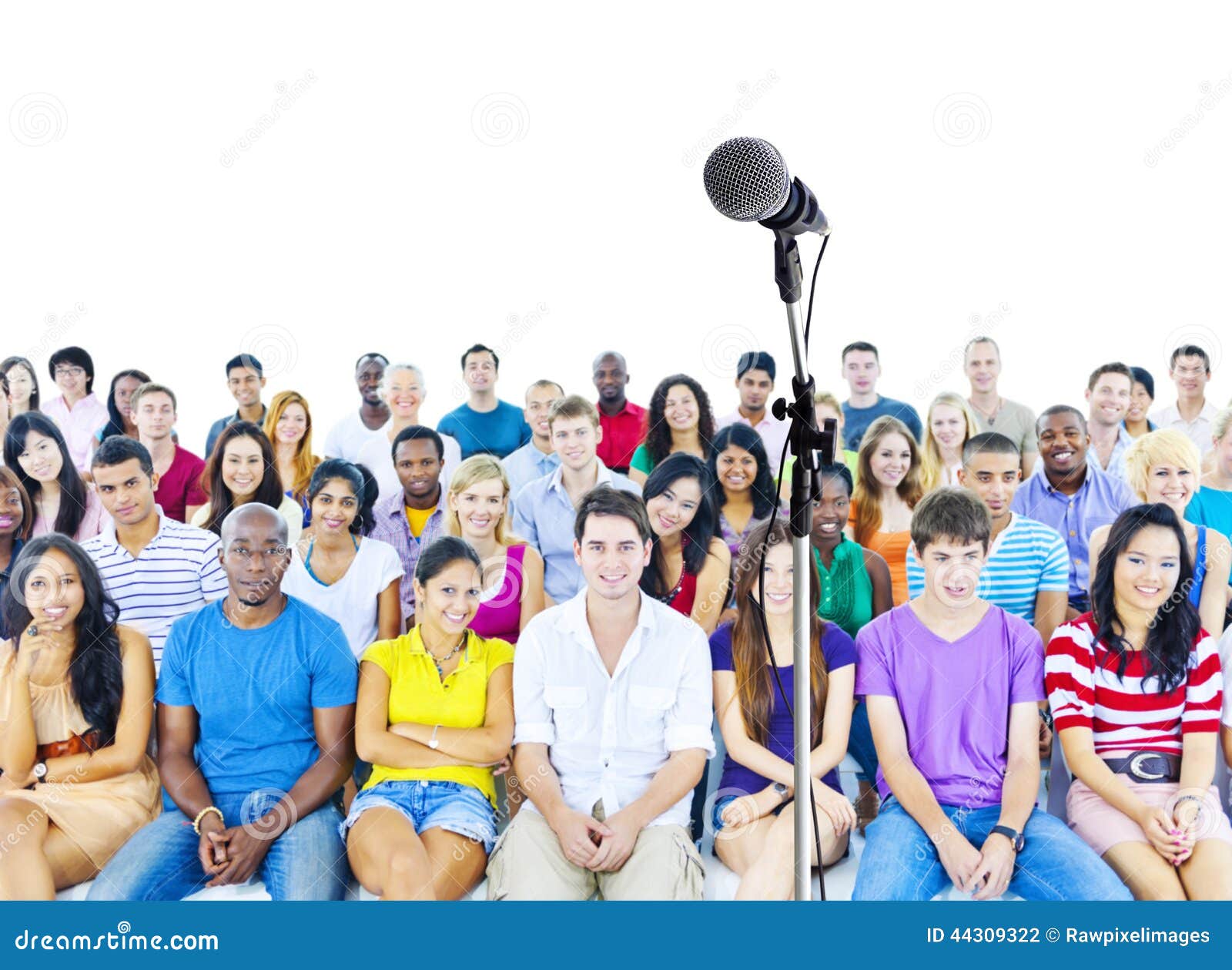 Student Waiting for the Presentation Stock Photo - Image of event ...