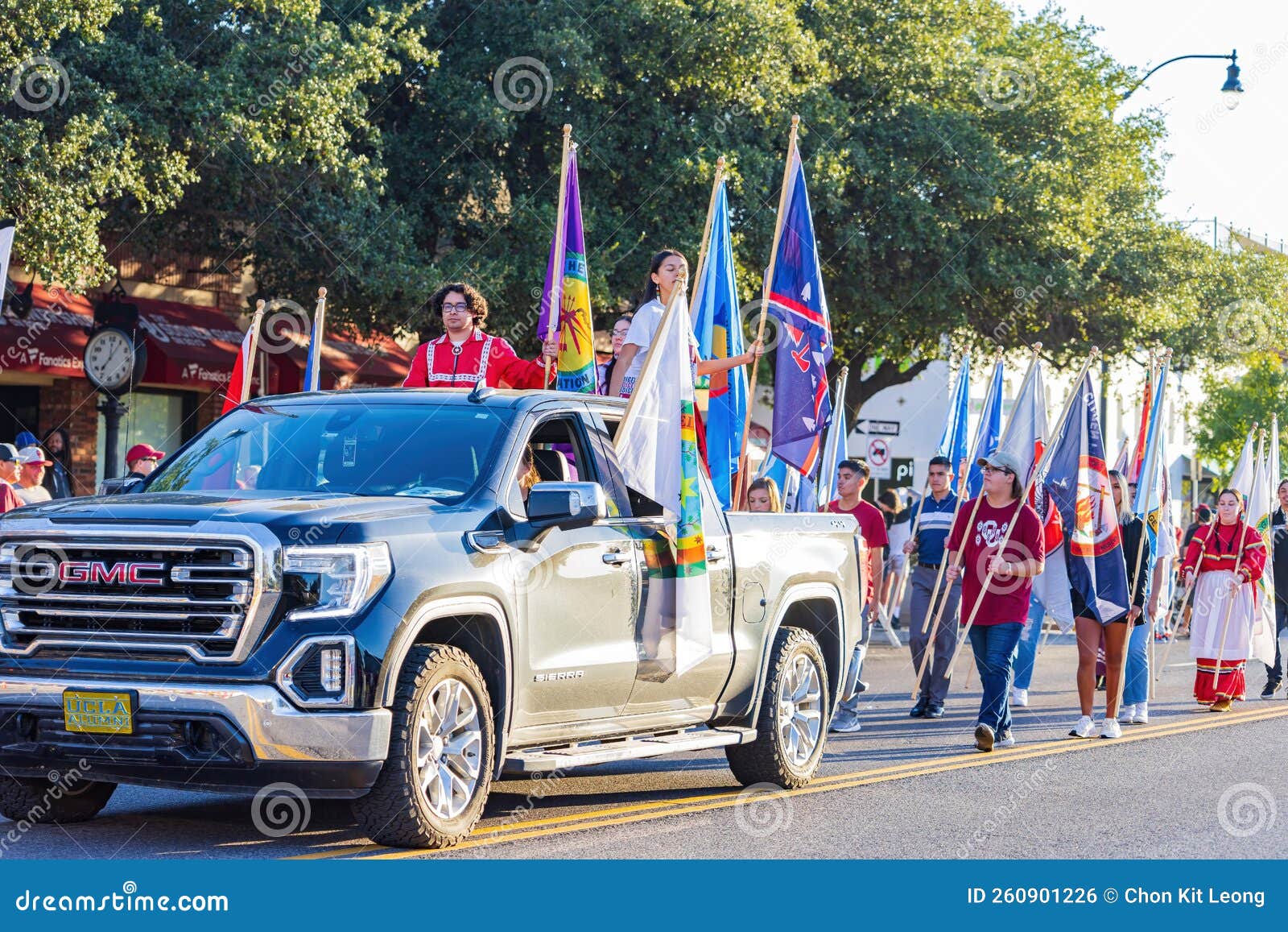 Student Walking in Homecoming Parade Editorial Photo - Image of daytime ...