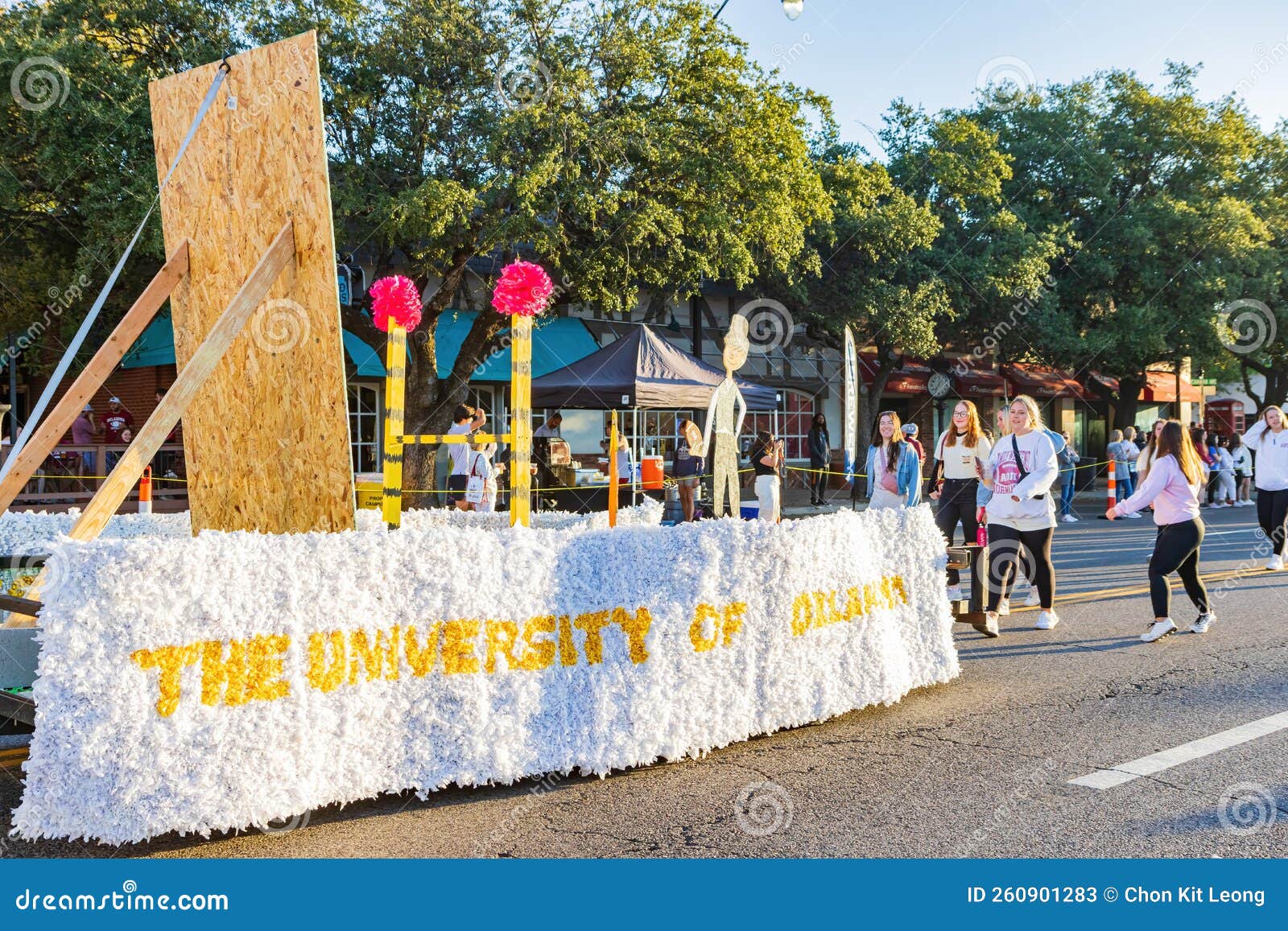 Student Walking in Homecoming Parade Editorial Stock Photo - Image of ...