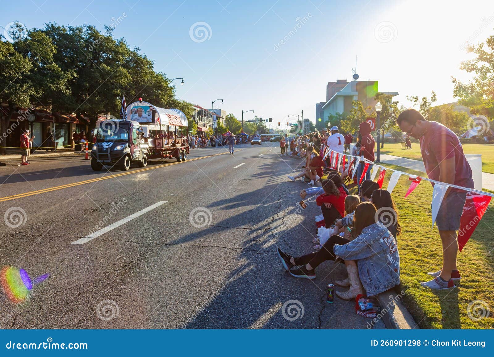 Student Walking in Homecoming Parade Editorial Stock Photo - Image of ...