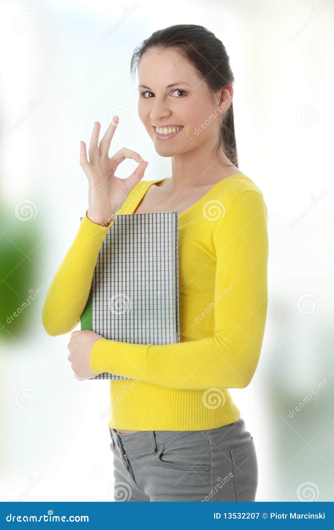 Student woman stock image. Image of casual, looking, adult - 13532207