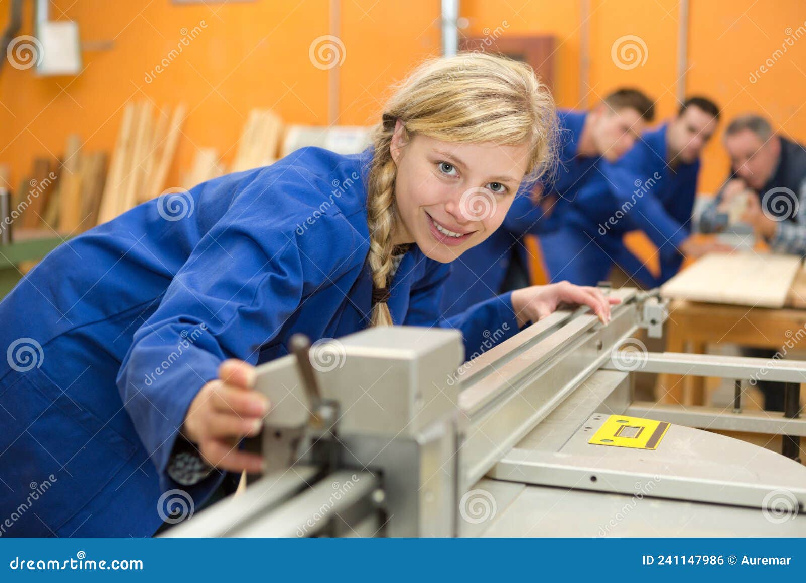 Student in woodwork class stock photo. Image of carpenter - 241147986