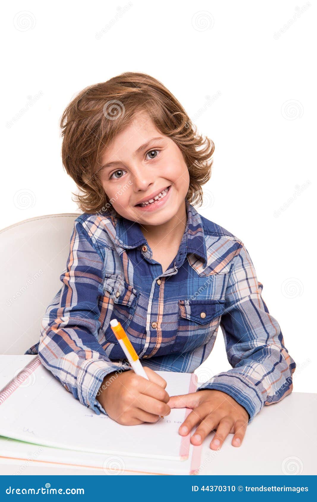 Student writting stock photo. Image of class, classroom - 44370310