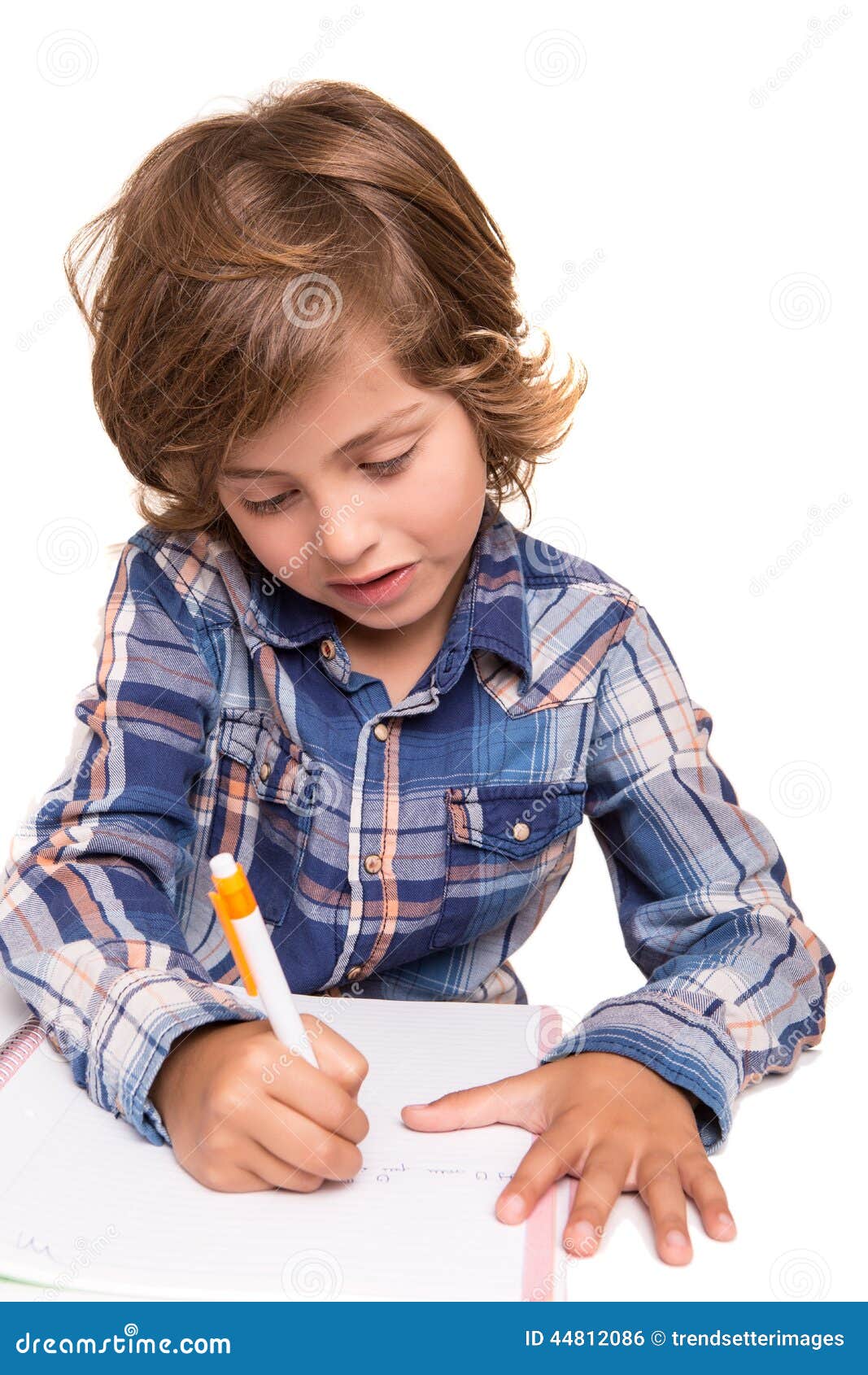 Student writting stock photo. Image of person, desk, table - 44812086
