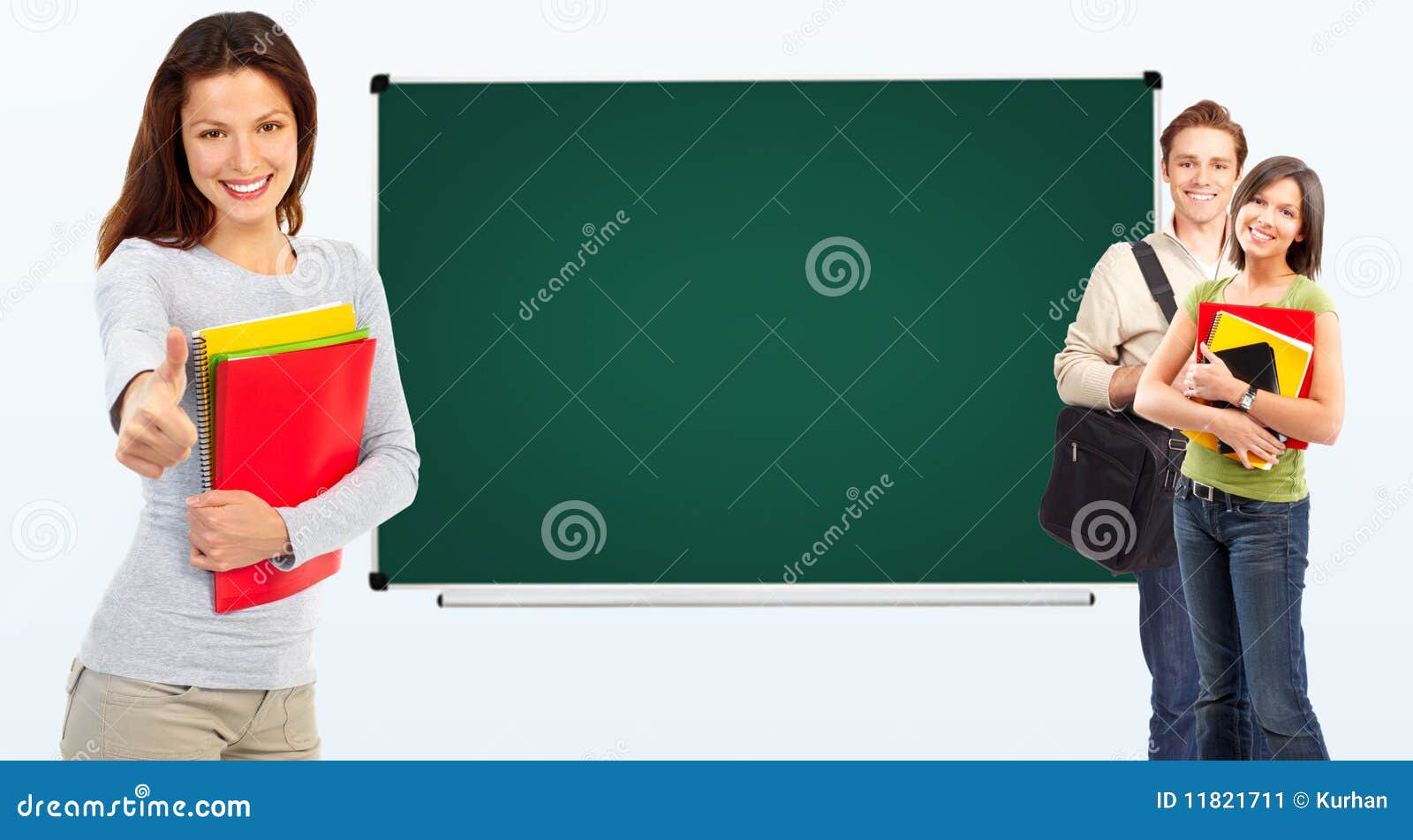 Students stock image. Image of board, female, white, person - 11821711