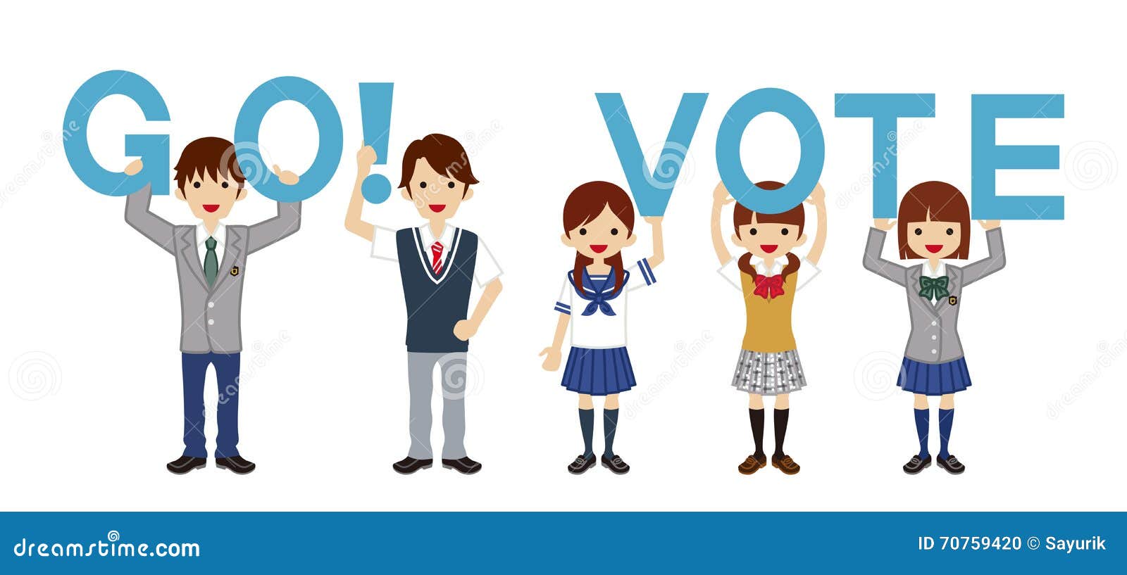 Students Appeal Voting - Alphabet Stock Vector - Illustration of ...