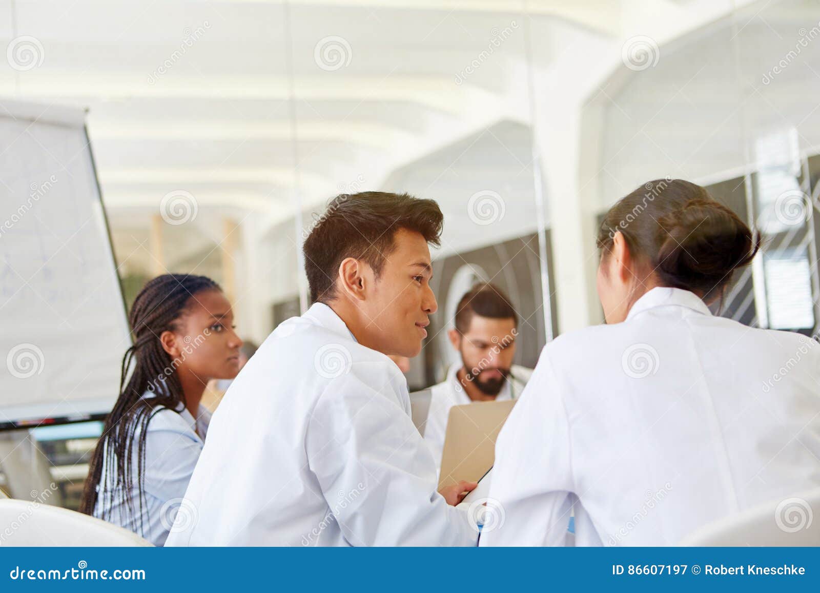 Students in Apprenticeship Workshop Stock Image - Image of planning ...