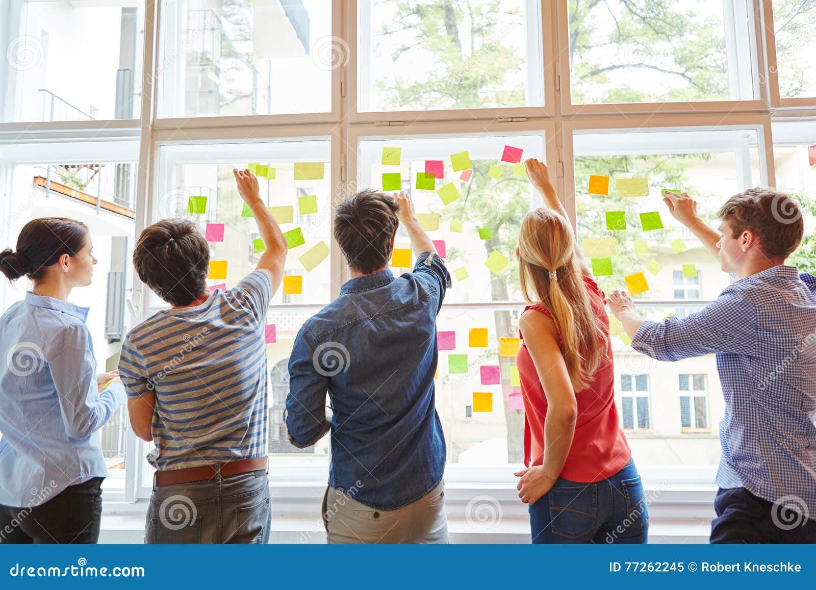 Students at Brainstorming Seminar Stock Image - Image of business ...